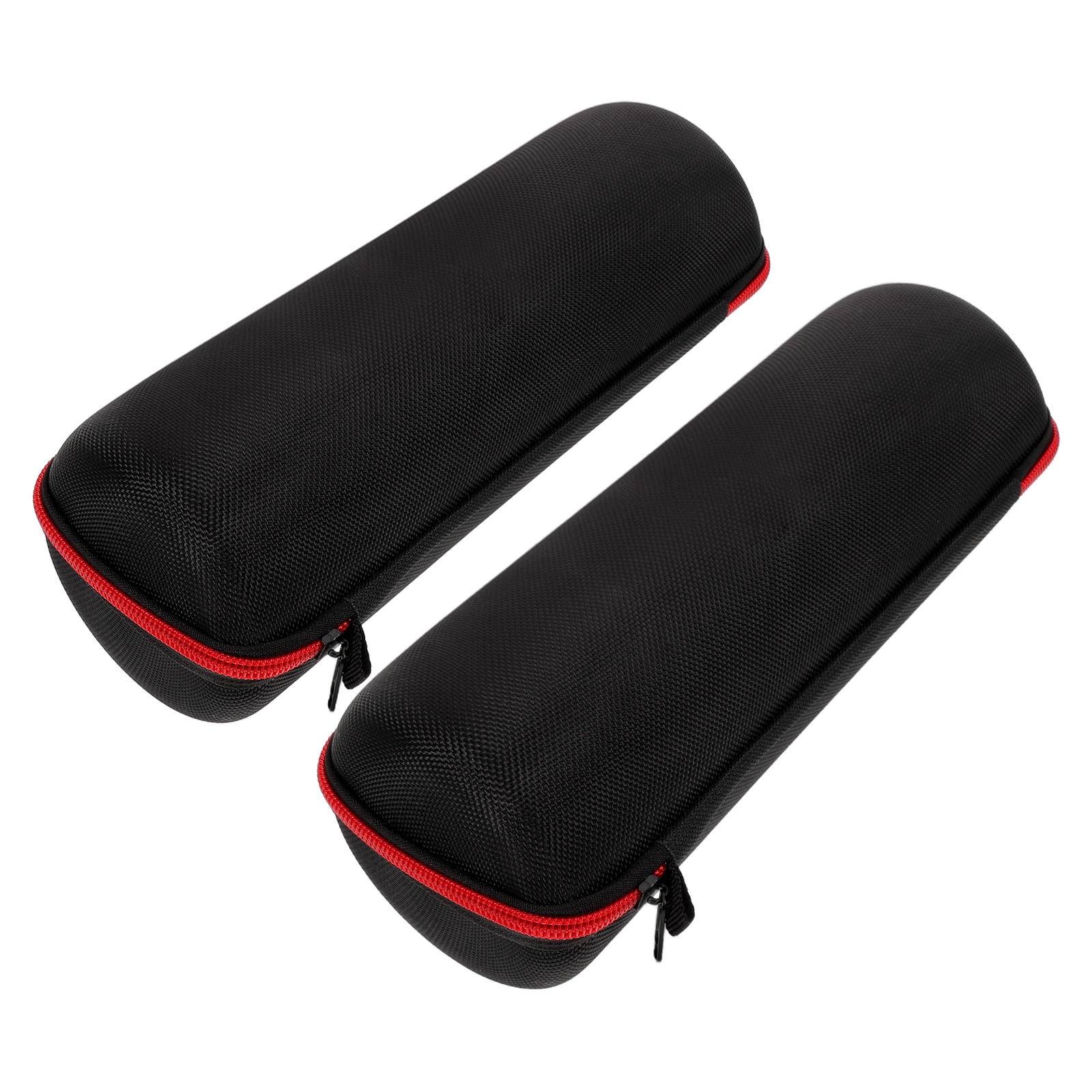 Raindrops Portable Black Microphone Travel Case with Shock Resistant ...