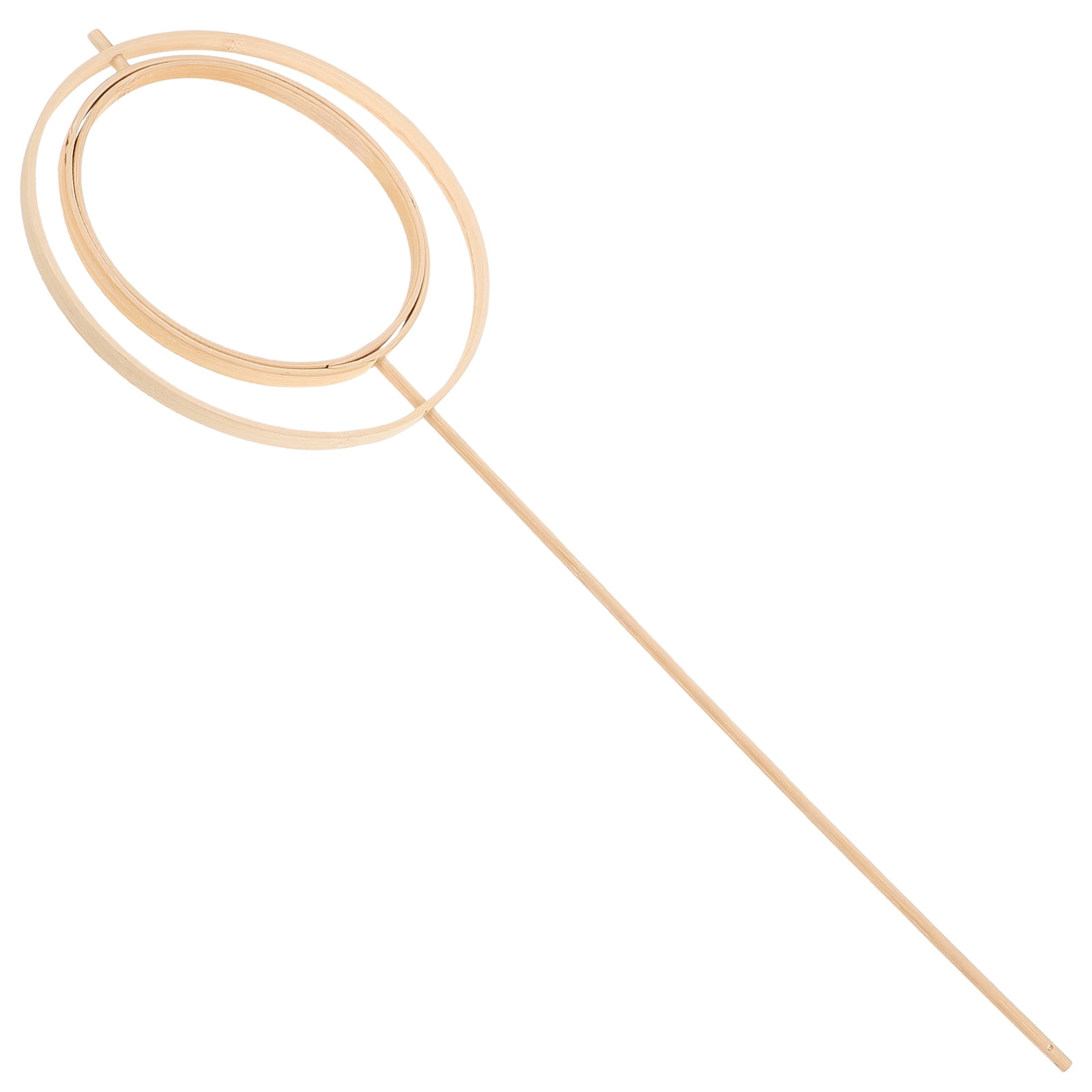 Raindrops Portable Fan Fans Antique Bamboo Long-handled Double-circle ...