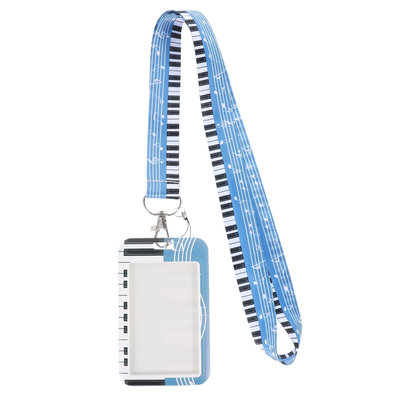 Raindrops Portable ID Card Holder with Lanyard for Work Student Cards ...