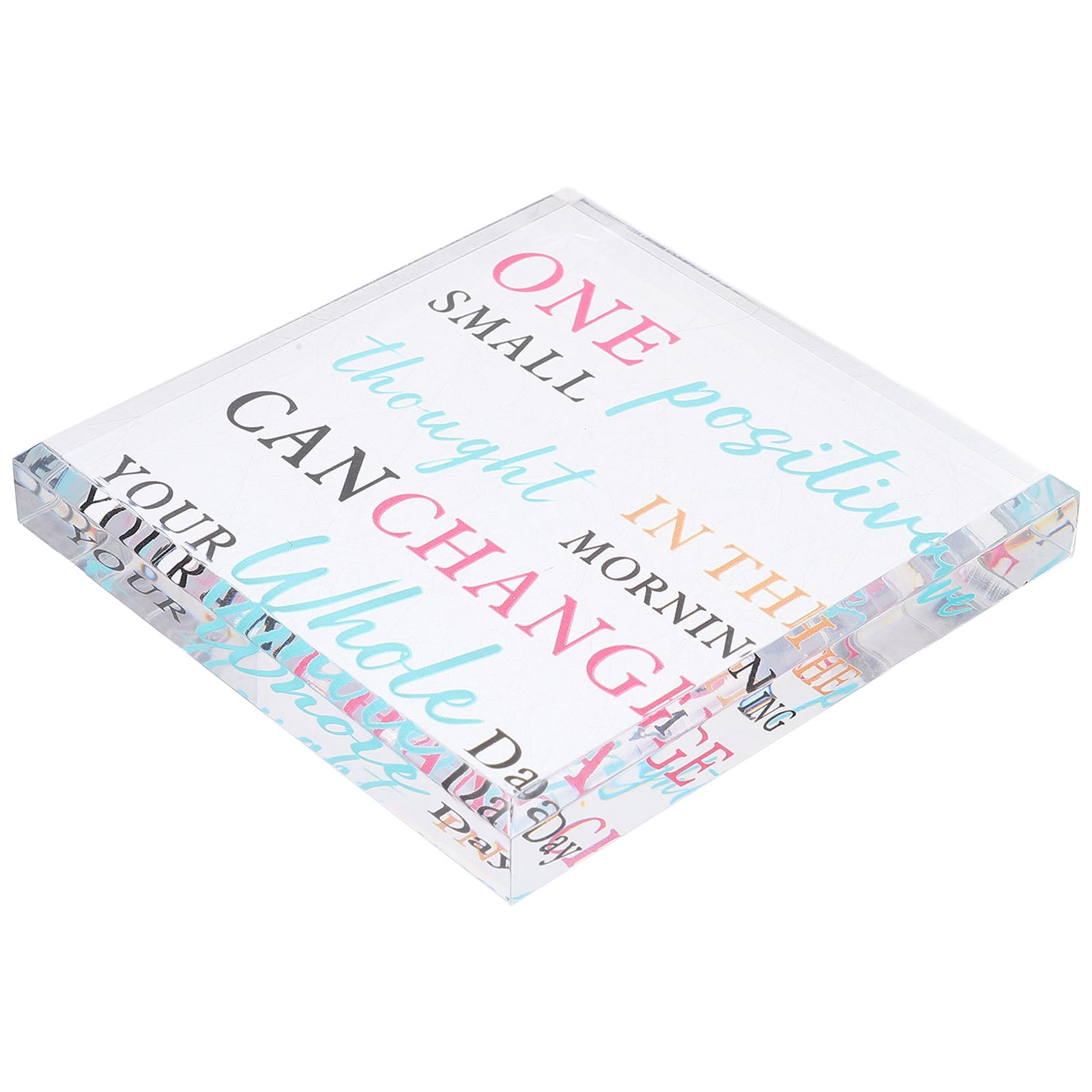 Raindrops Acrylic Table Placard for Decoration with Exquisite ...