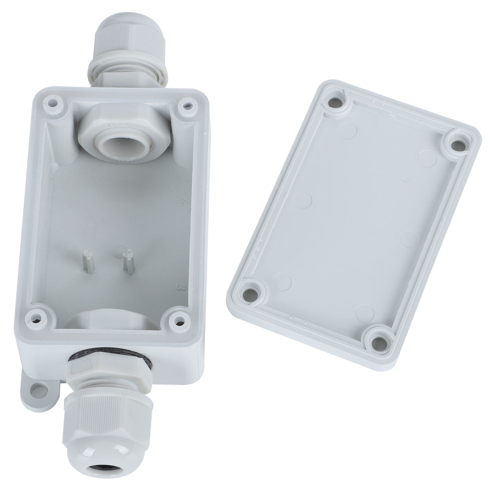 Raindrops Power Cord Junction Box Metal Outdoor Electric Waterproof ...