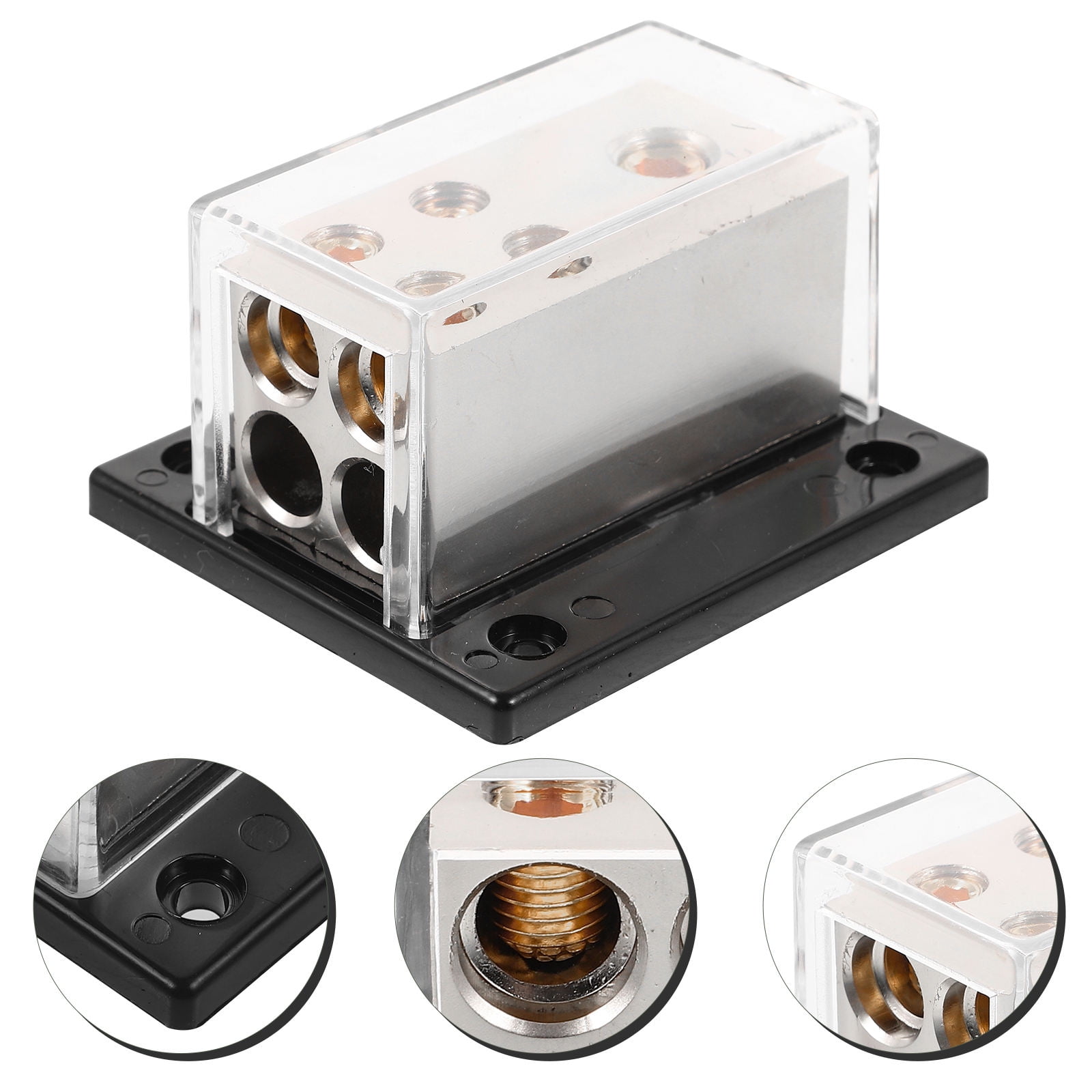 Raindrops Power Distribution Block 4-out Ground Distributor Block Auto ...