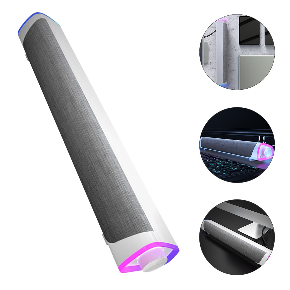 Raindrops Practical Speakers Smart Soundbar Wired for Computer Stereo ...