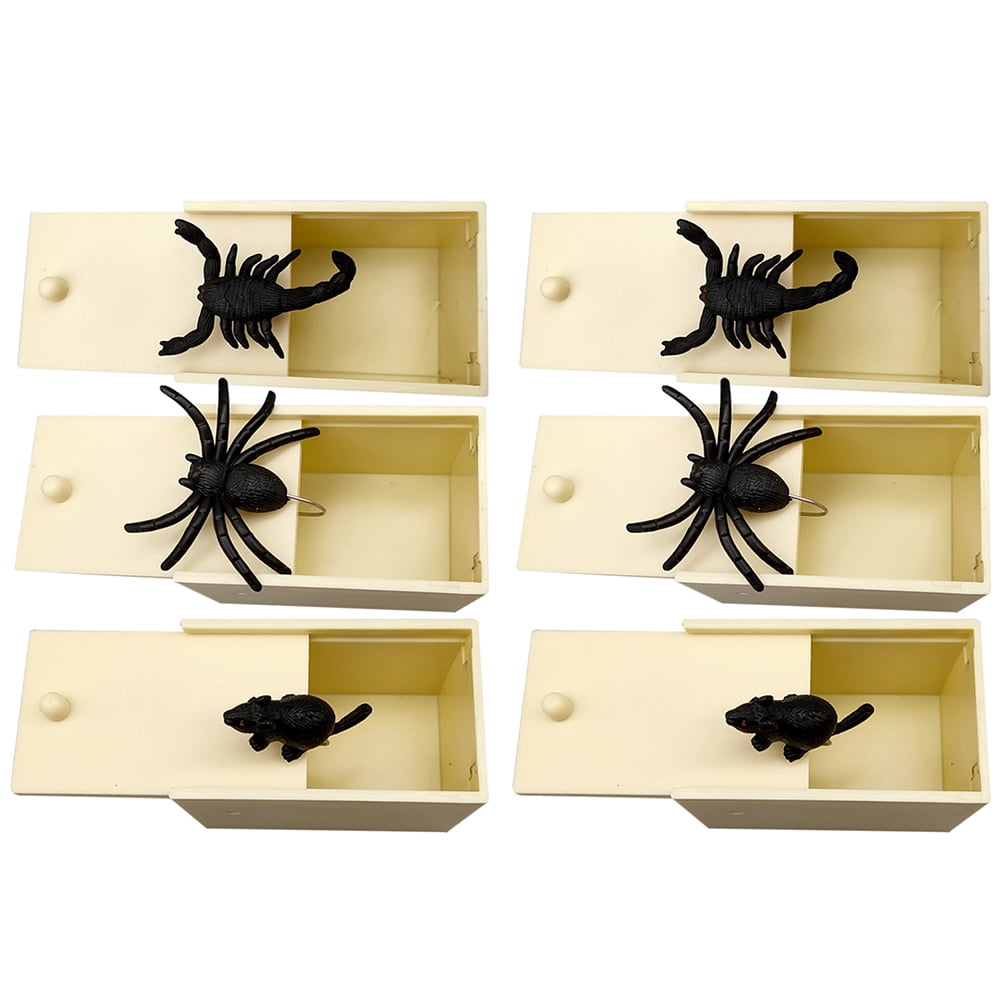 Raindrops Prank Spider Scare Box 1 Set for April Fool's Day Entertain ...