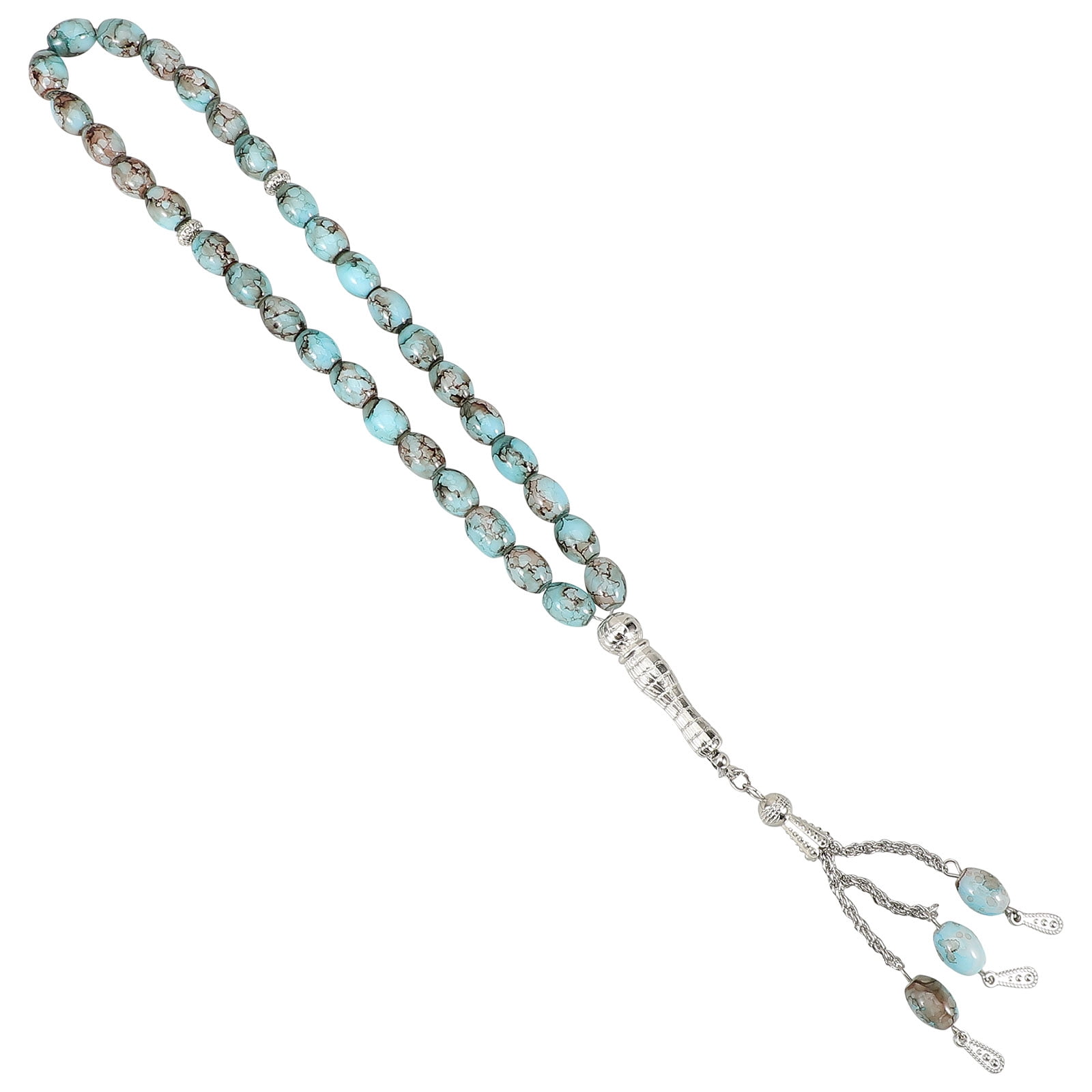 Raindrops Prayer Beads Hand Chain Holding Rosaries Prayer Colored Glaze ...