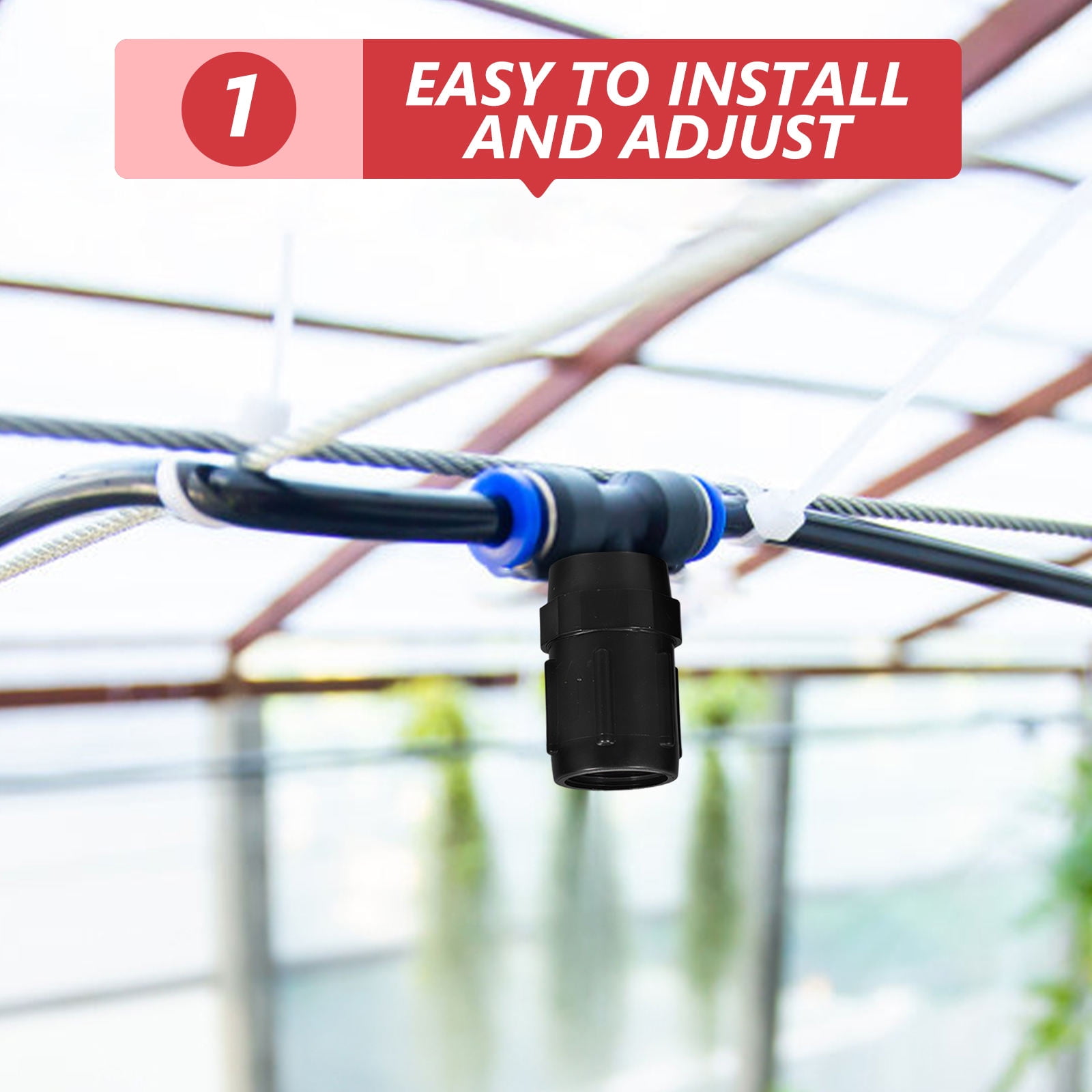 Raindrops Pressure Regulator For Drip Irrigation Low Flow Valve Reducer ...