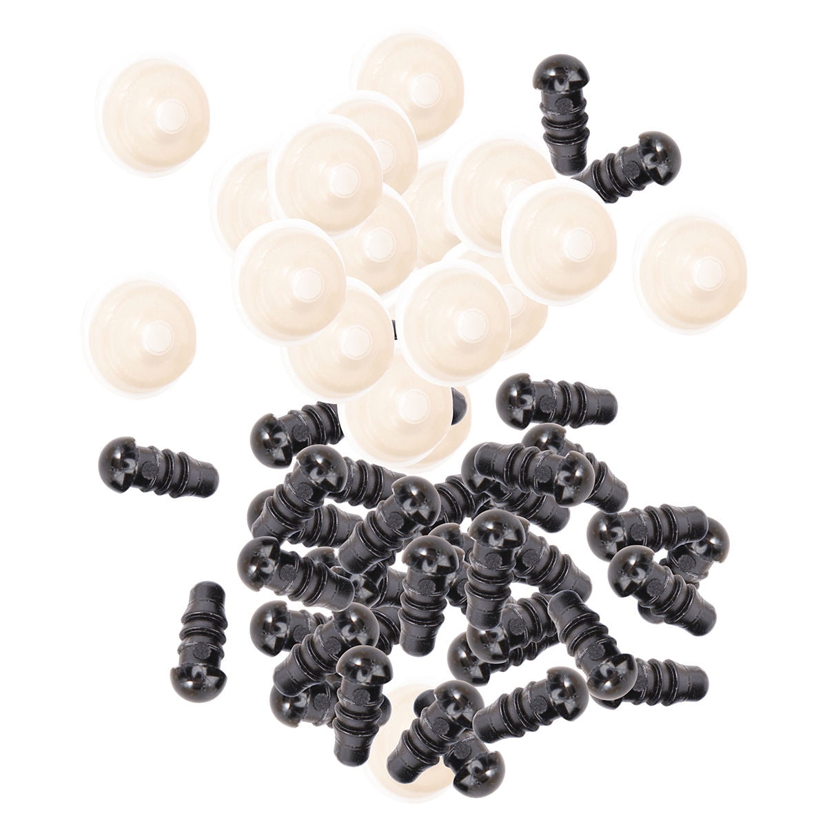 Raindrops Prevent Eyes From Coming Out 100Pcs Plastic Safety Eyes ...