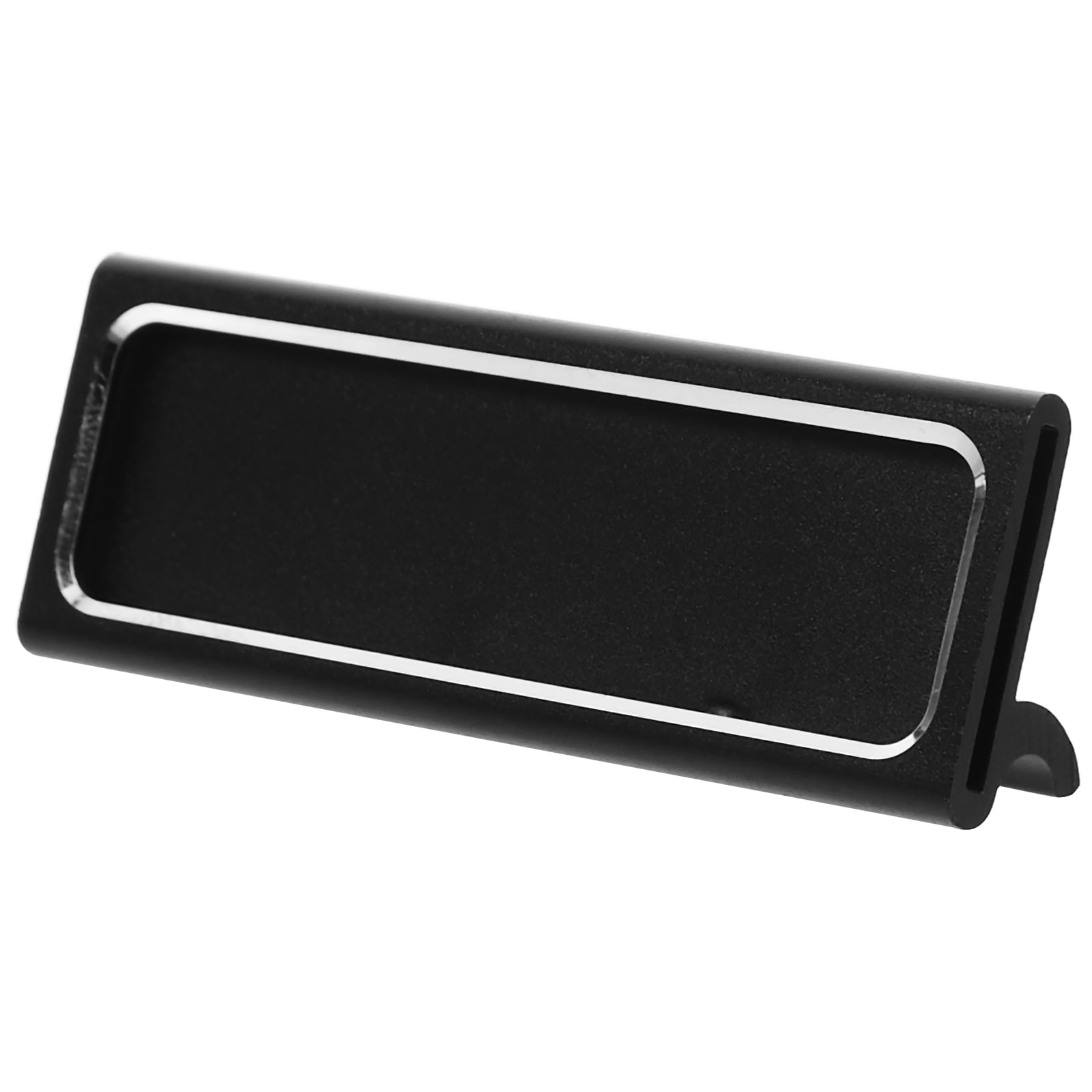 Raindrops Black Aluminum Price Display Card Multi-Functional Label ...