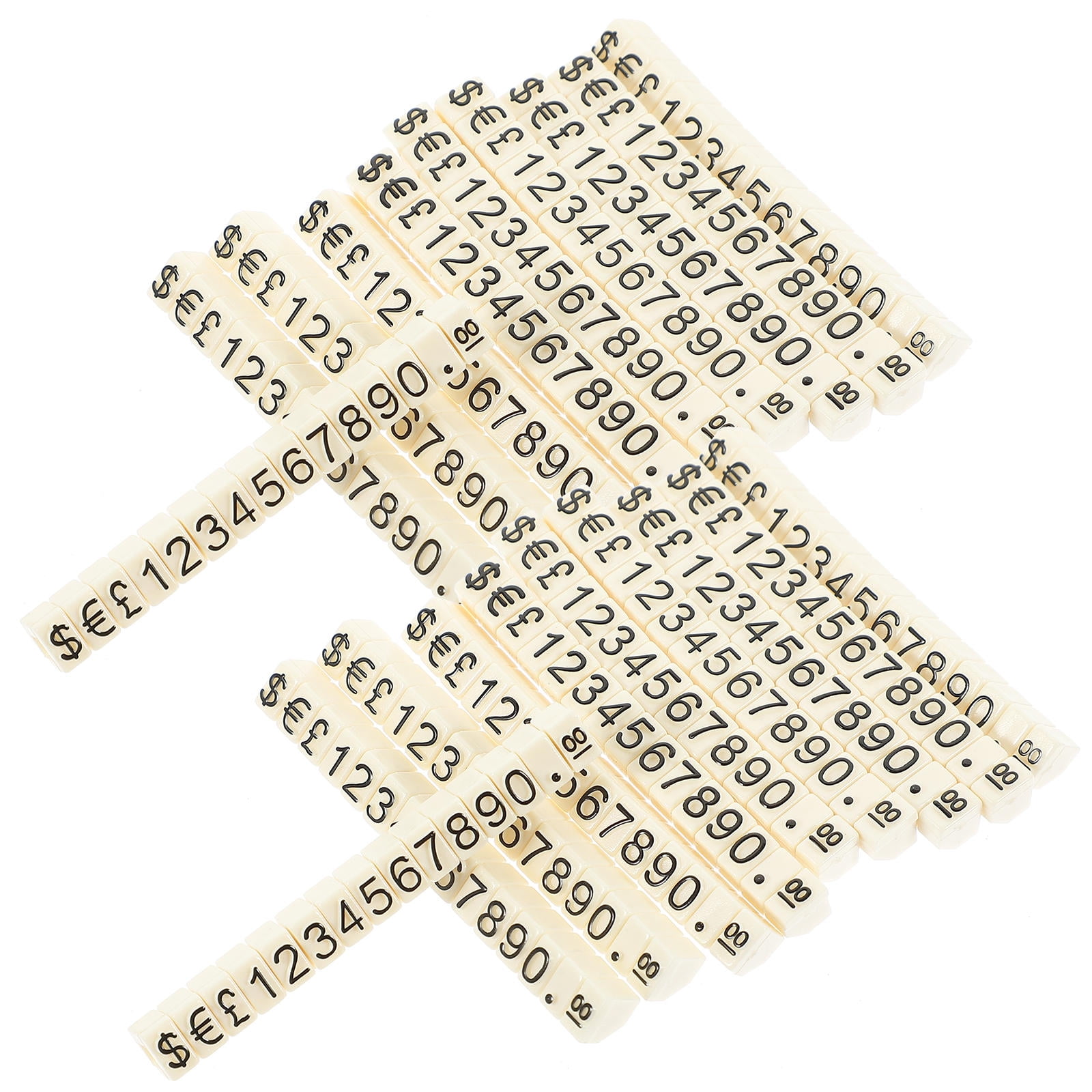 Raindrops Price Tag Display Stand 20Sets for Shopkeepers with Digital ...