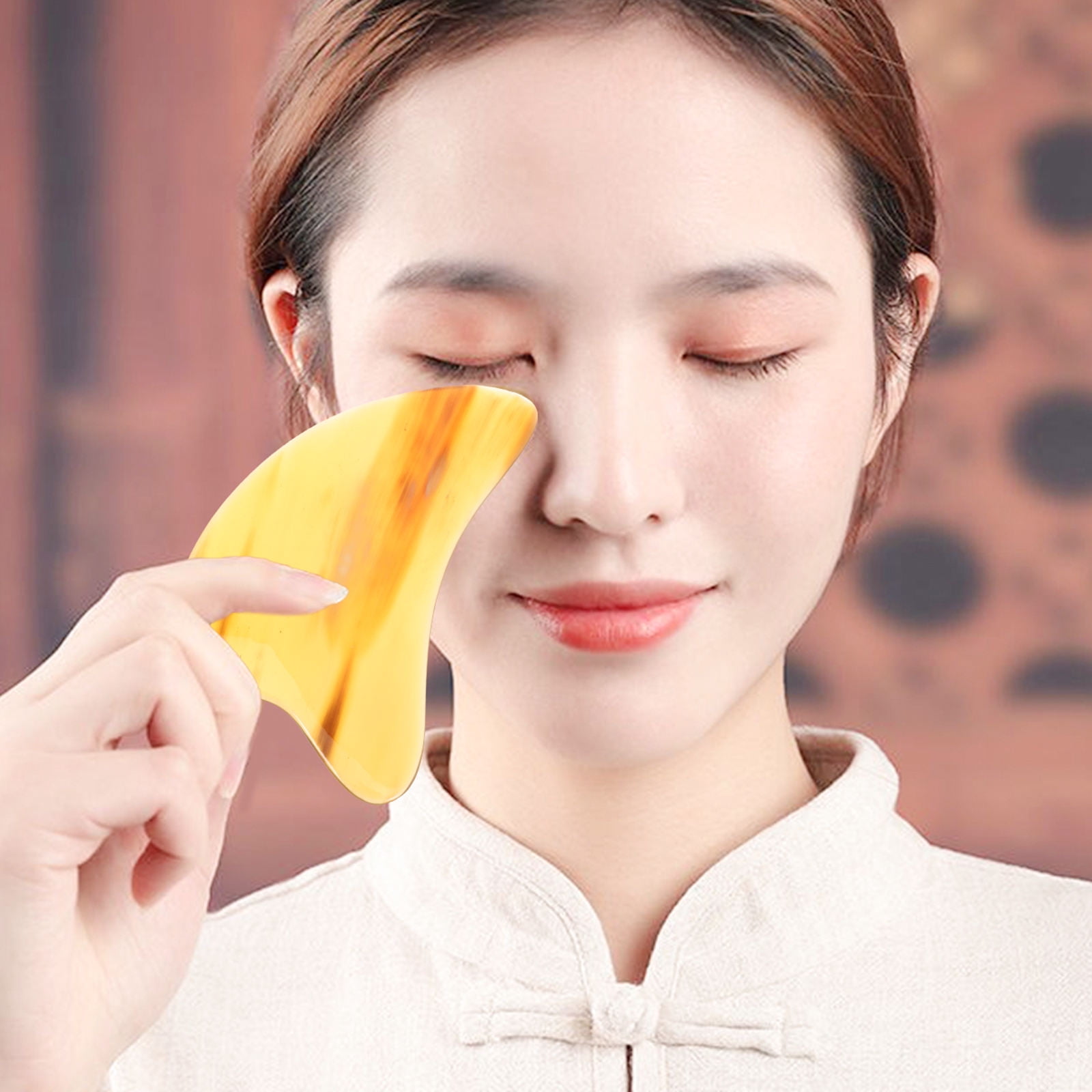 Raindrops Professional Face Scraper Lymphatic Massager Board Neck and ...