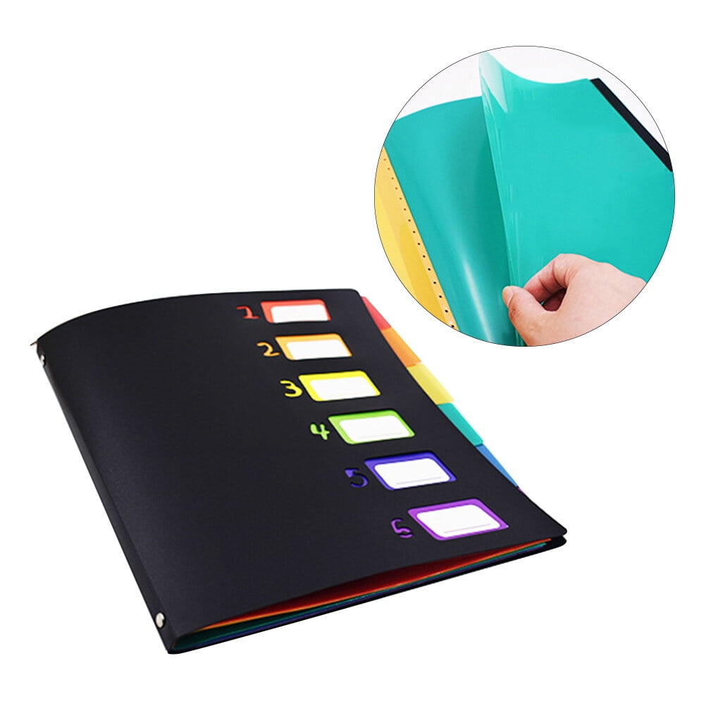 Raindrops Proof Documents Bag Desk Organiser Time-saving Folder Rainbow ...