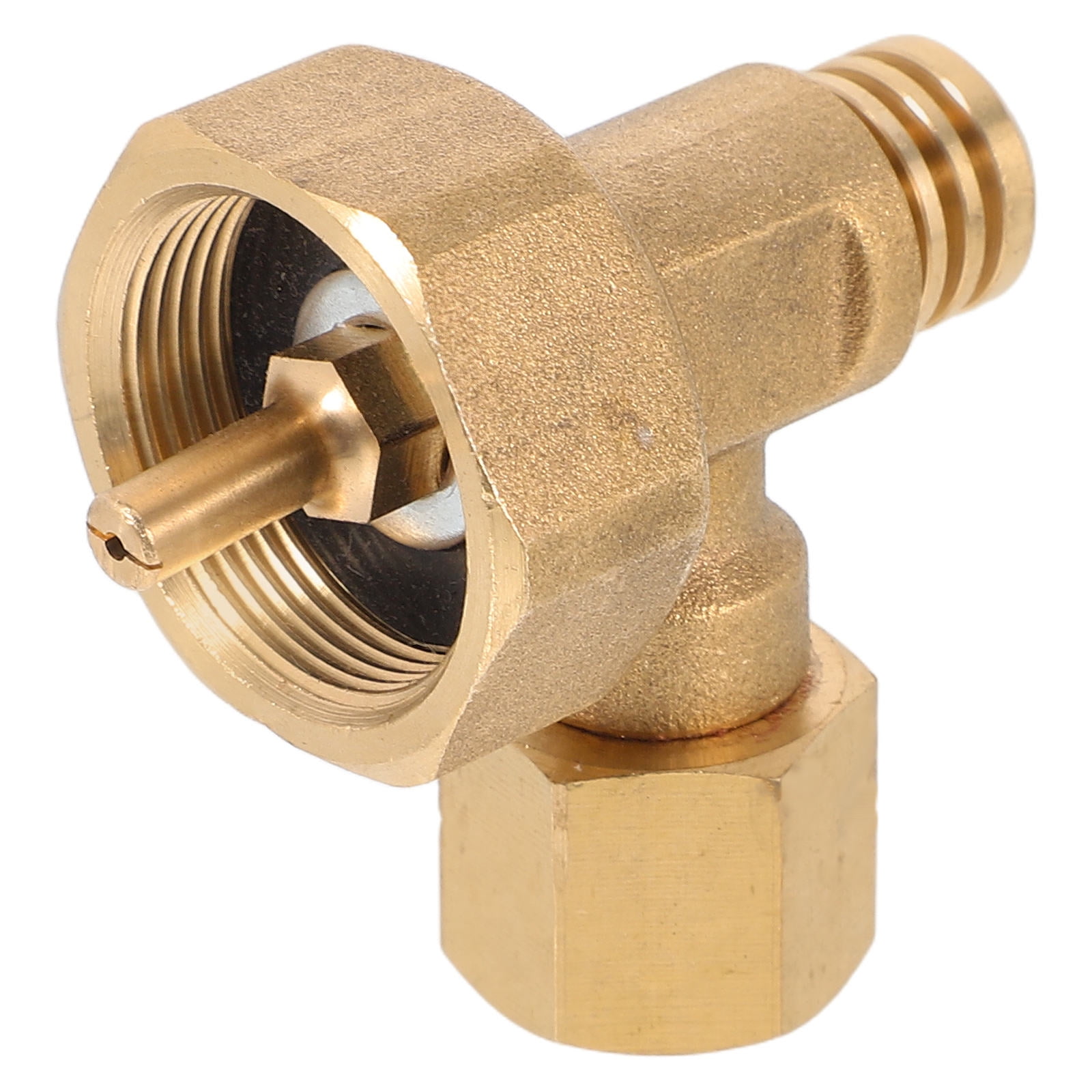 Raindrops Propane Burner Elbow Converter Brass Female Adapter For Gas ...