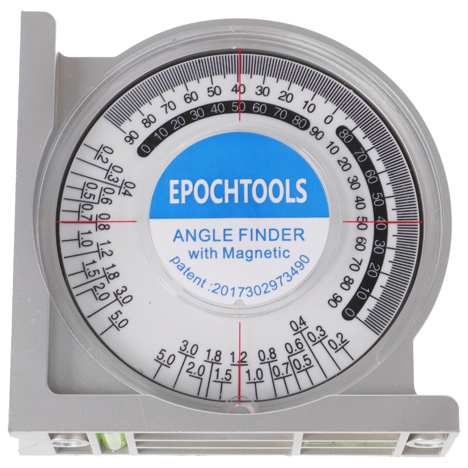 Raindrops Protractor Inclinometer Multi-functional Gauge Tool Digital ...