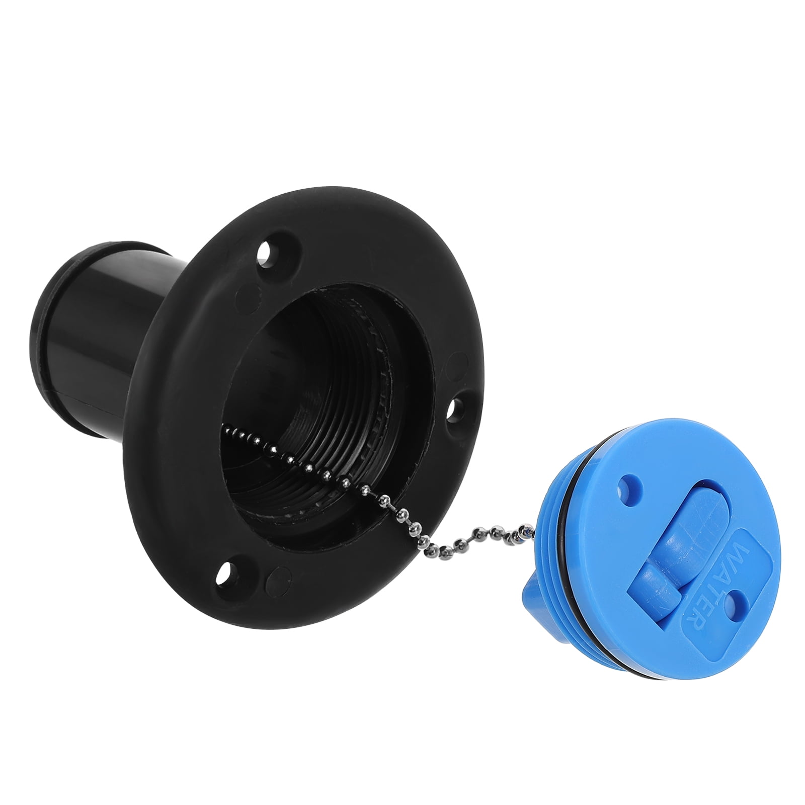 Raindrops RV Fresh Water Tank Cap Plastic Water Inlet Cover Boat Deck ...