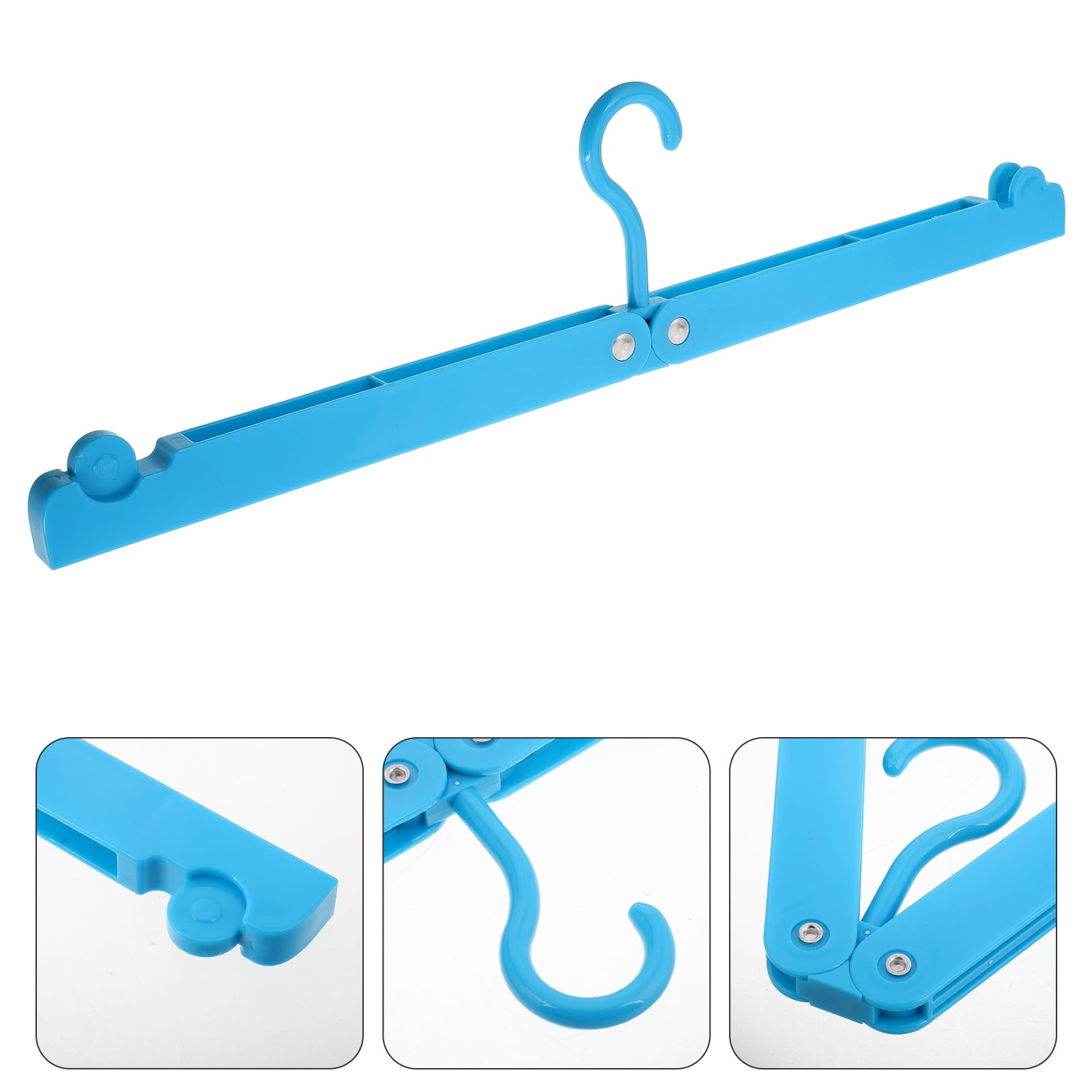 Raindrops RV Portable Folding Hangers Compact Travel Clothes Rack Non ...