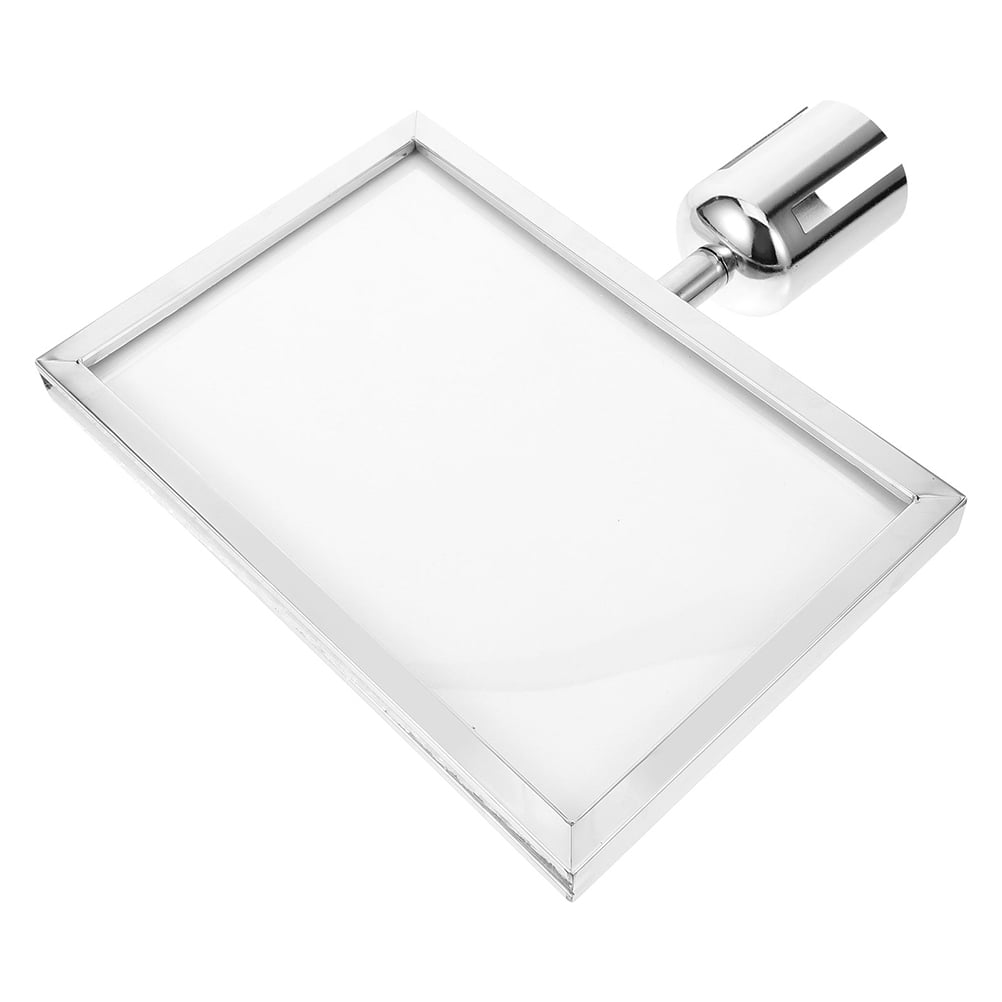 Raindrops Railing Inserts Belt Poster Easel Stand for Sign Work Silver ...