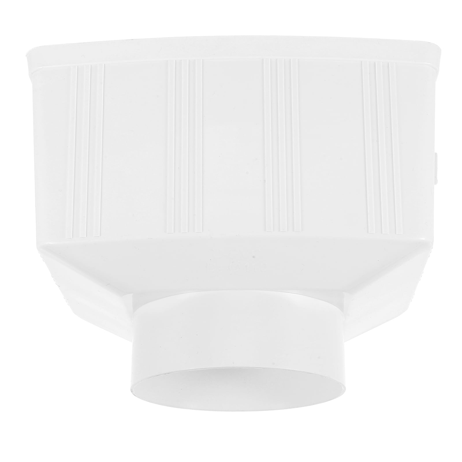 Raindrops WORGEOUS Rain Diverter PVC Rectangular Downspout for ...