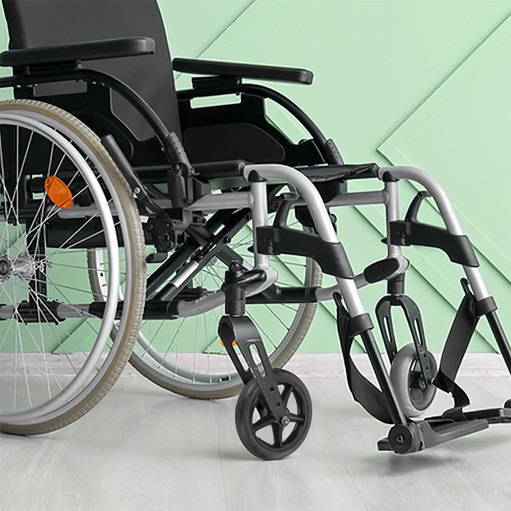 Raindrops Raindrops 4PCS Wheelchair Wheels Assembly with 7 Inch Tire ...