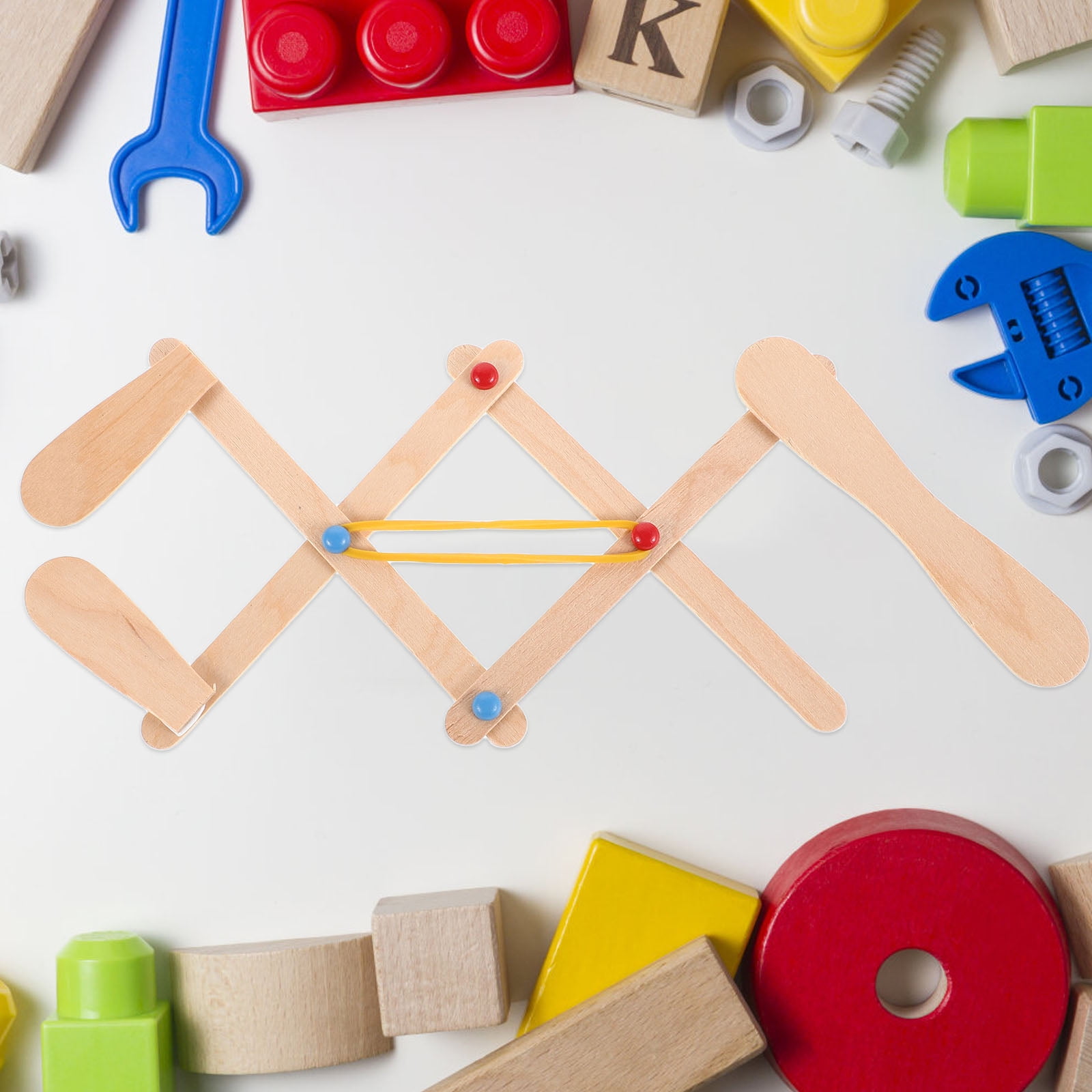 Raindrops Raindrops DIY Mechanical Hand Kit Wooden Arm Model 1 Set For ...