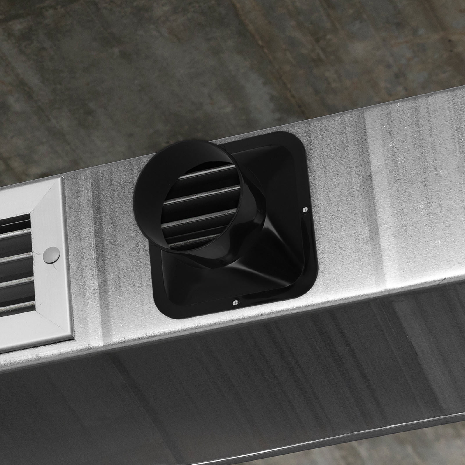 Raindrops Raindrops Flange Duct Fan Hose Connector Air Ventilation ...