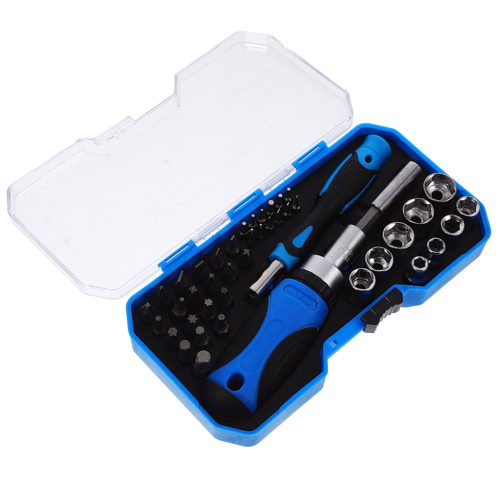 Raindrops Ratcheting Screwdriver Set With Case Socket Kit Precision Multi Screwdriver Bit With ...