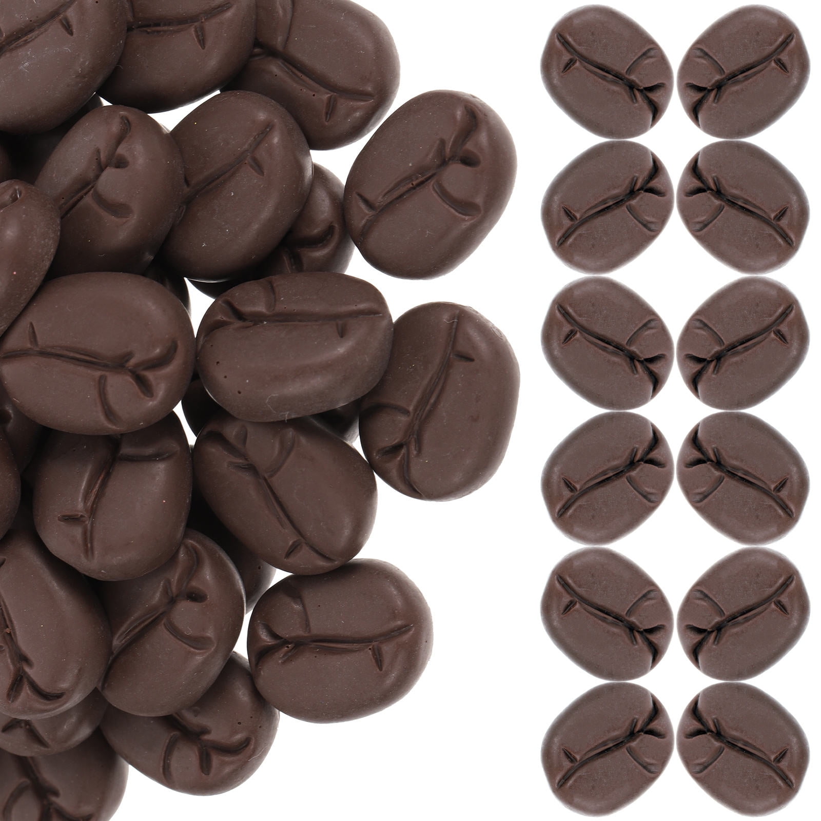 Raindrops Realistic Coffee Bean Models for Decor Made of Resin Look ...