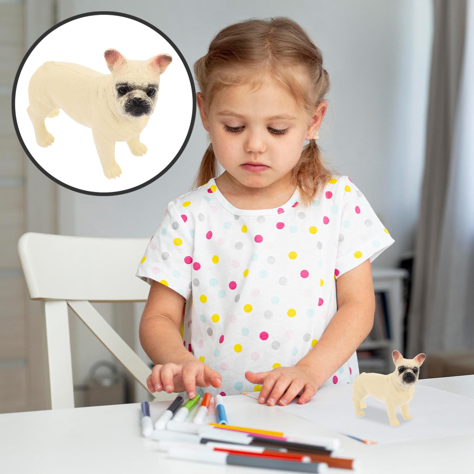 Raindrops Realistic Dog Model Fake Dog Model Lifelike Simulated Animal ...