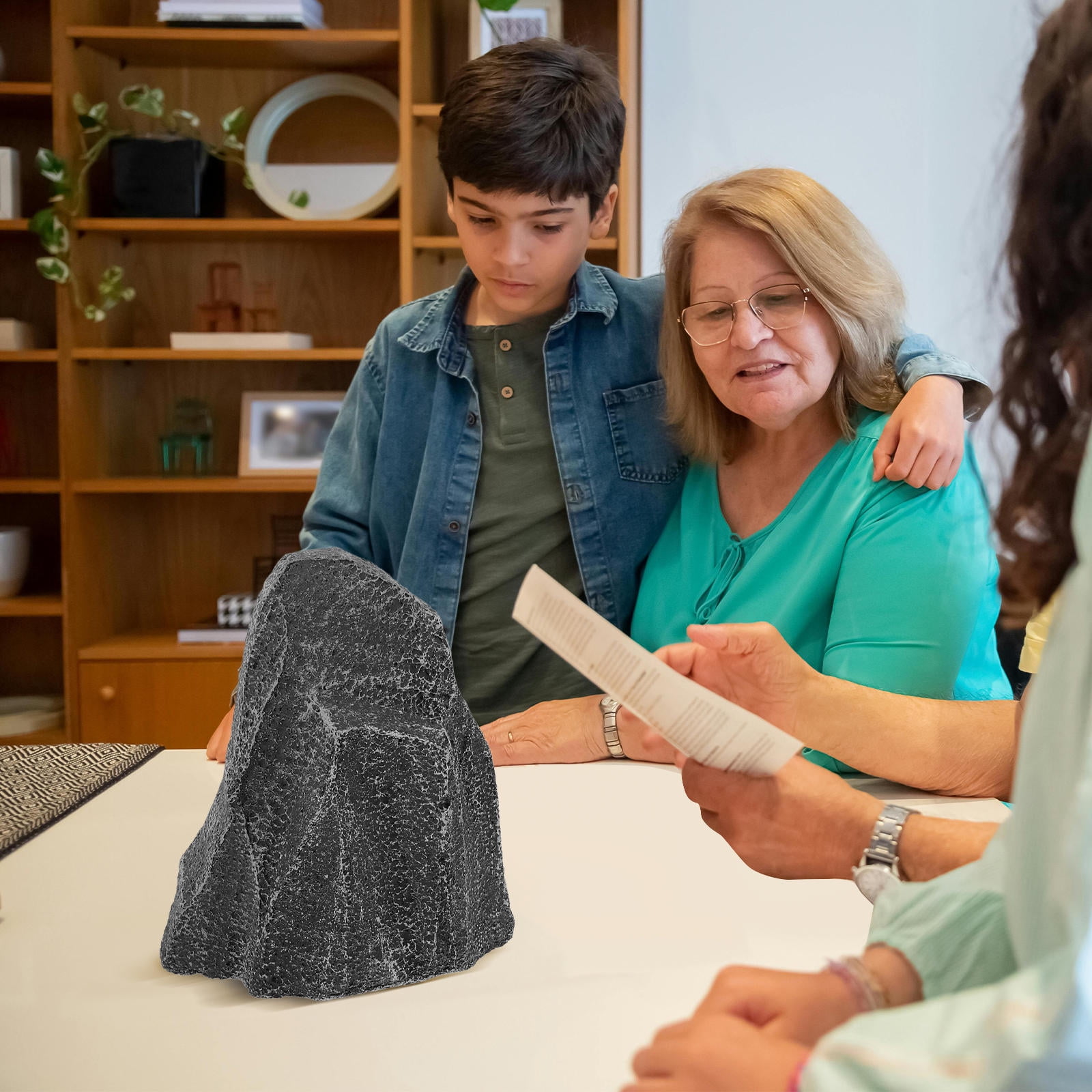 Raindrops Realistic Fake Rocks Artificial Yard Rock for DIY Lawn Garden ...