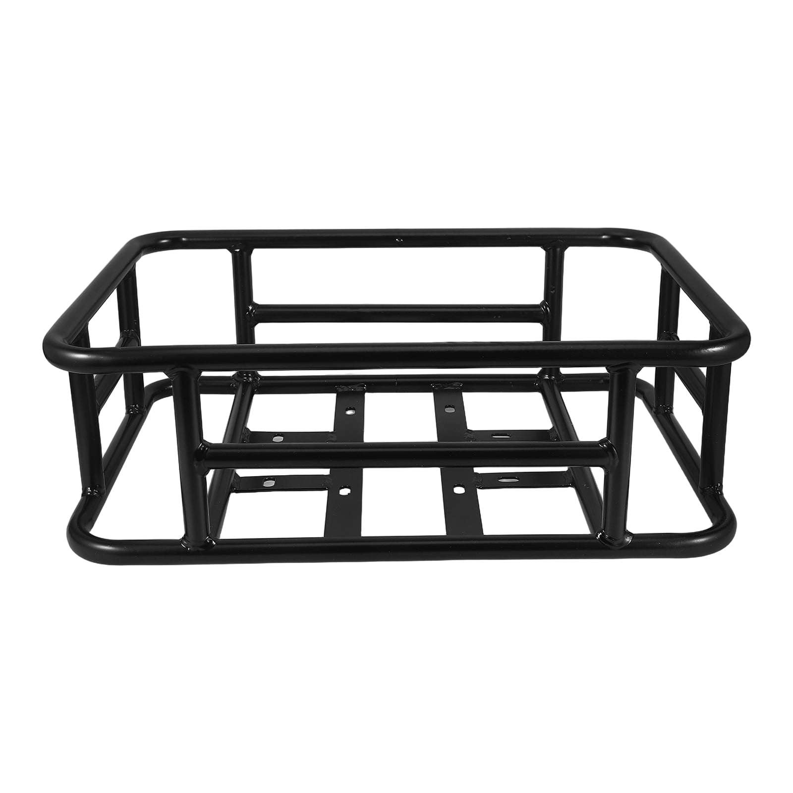 Raindrops Rear Bike Basket Metal Bicycle Rack Cargo Basket Large Rear ...