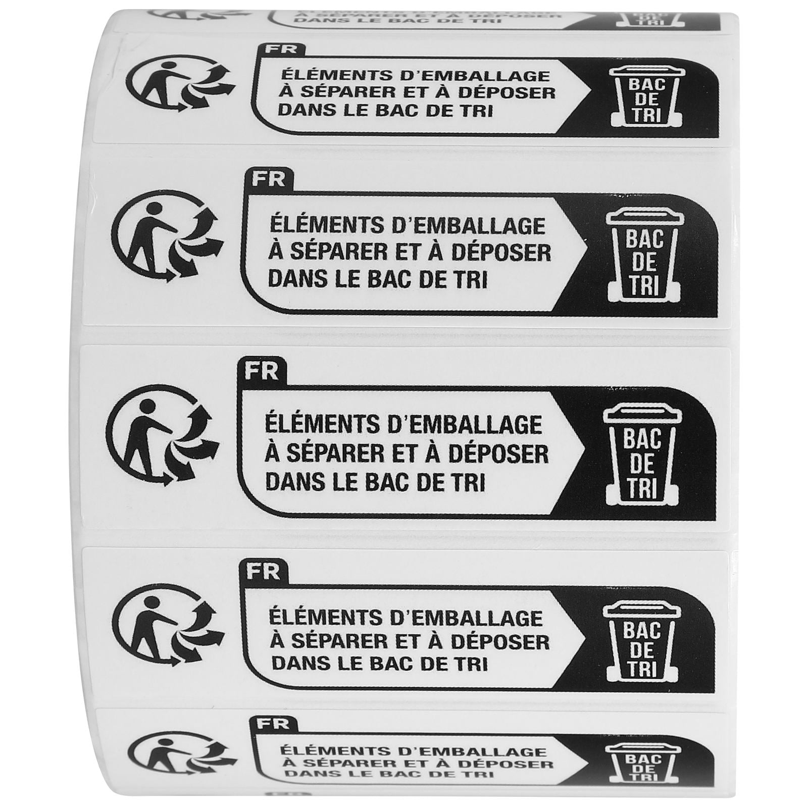 Raindrops Recycle Stickers Self-adhesive Labels for Garbage Recycling ...