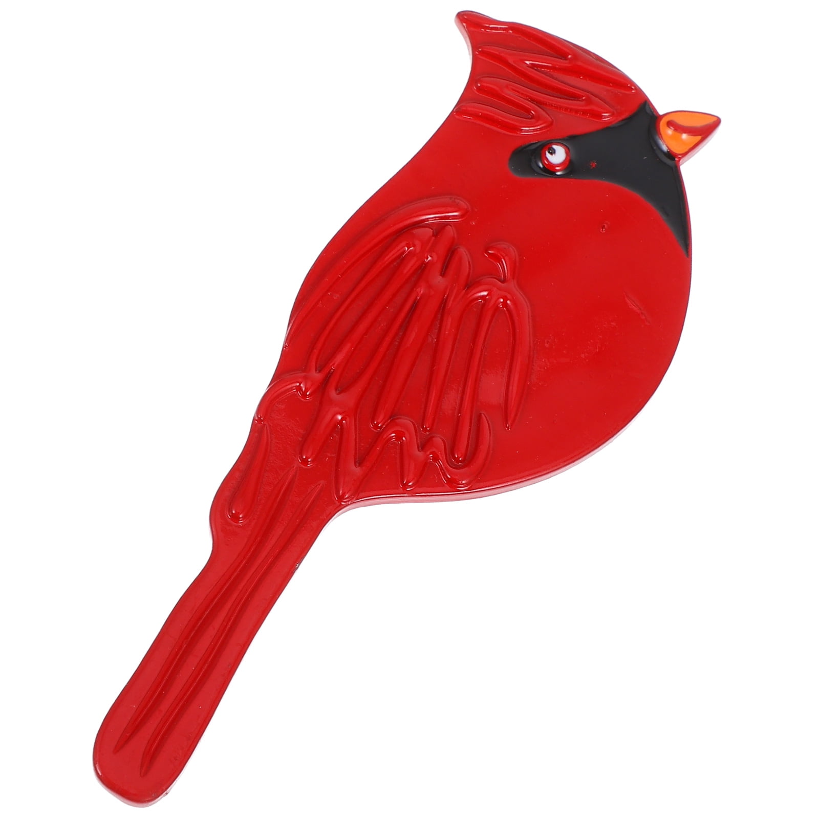 Raindrops Red Zinc Alloy Bird Statue for Decor Small Parrot Sculpture ...