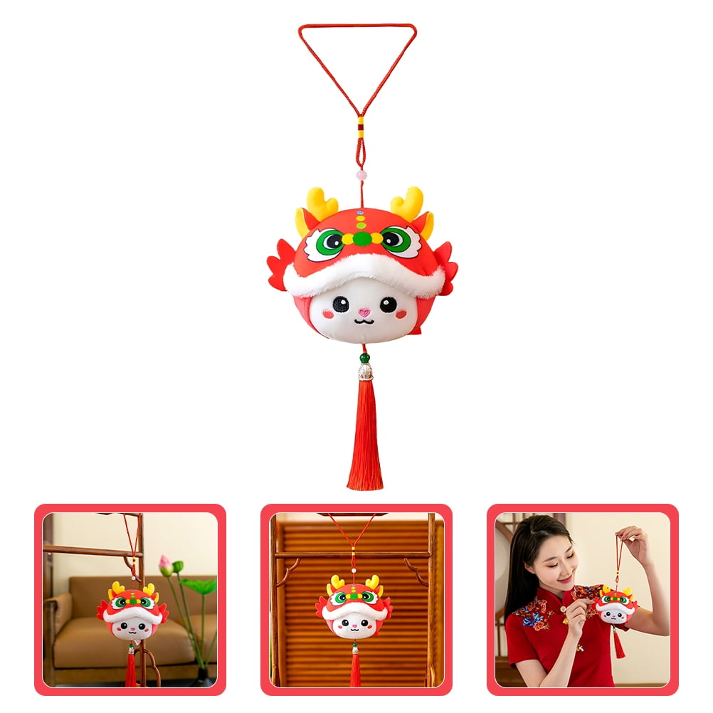 Raindrops Red Dragon Plush Toy Stuffed Animals Doll for Decoration with ...