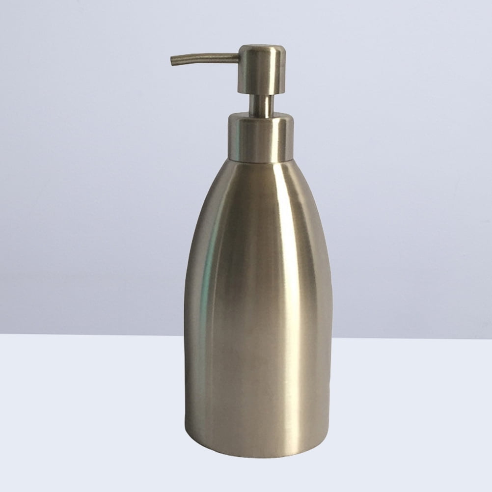 Raindrops Refillable Shampoo Bottle 304 Stainless Steel Silver ...