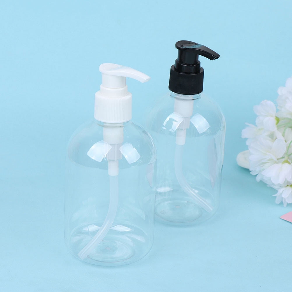 Raindrops Refillable Shampoo Container for Lotion 5 Pcs 350ml White ...