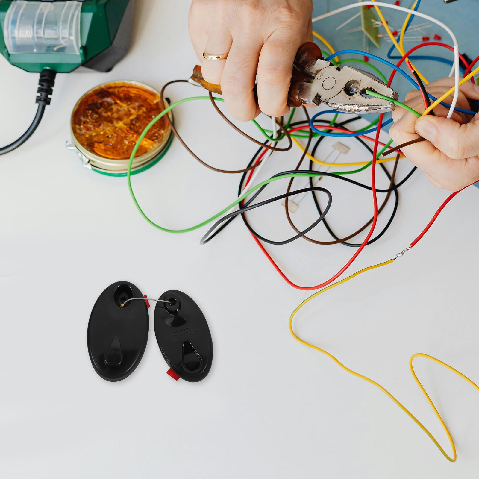 Raindrops Remote Control Security AntiLost Cable Lock with Automatic ...