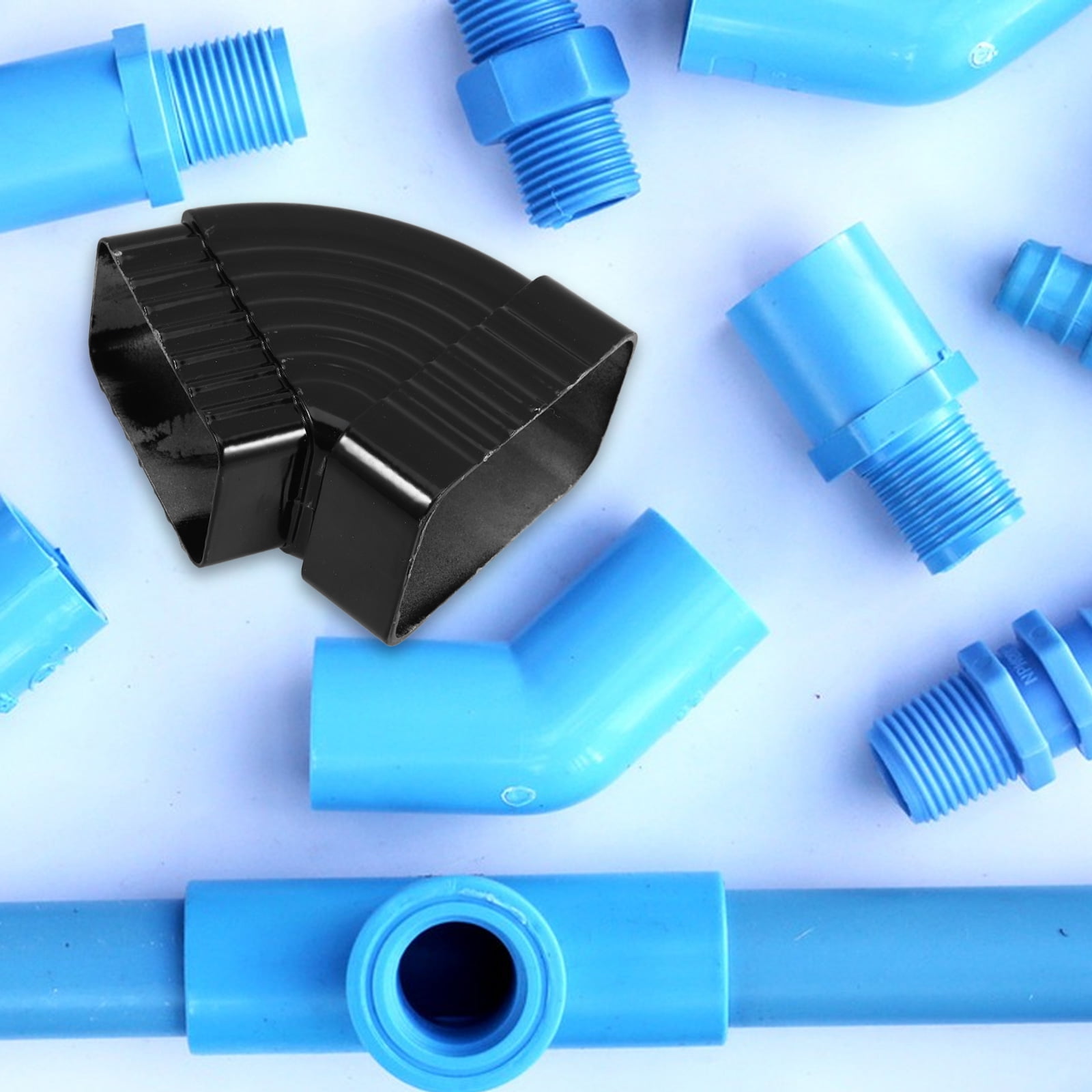 Raindrops Replacement Rain Elbow Angle Downspout Connector Adapter Bend ...