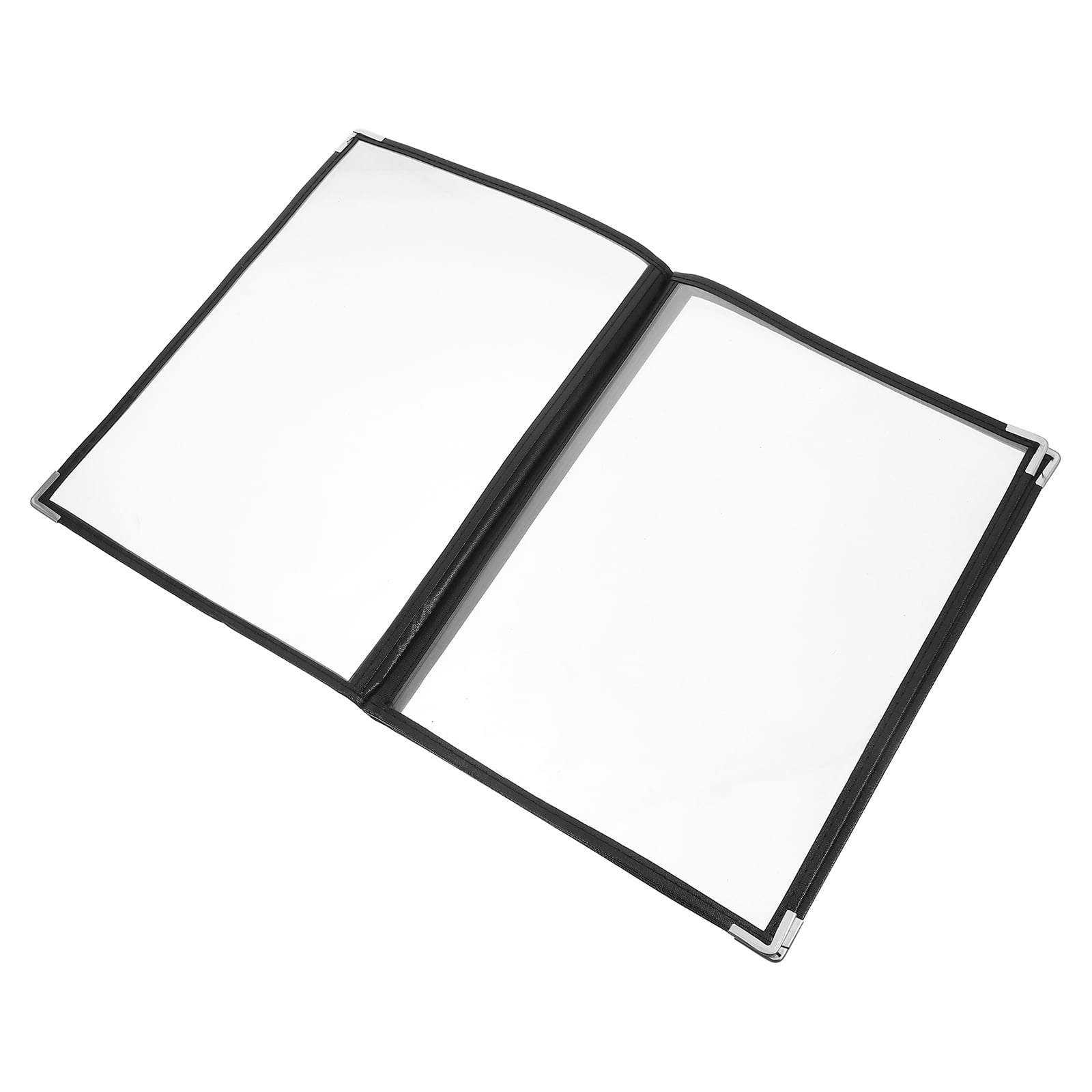 Raindrops Restaurant Menu Binder Clear Pvc Menu Cover 6 Sides ...