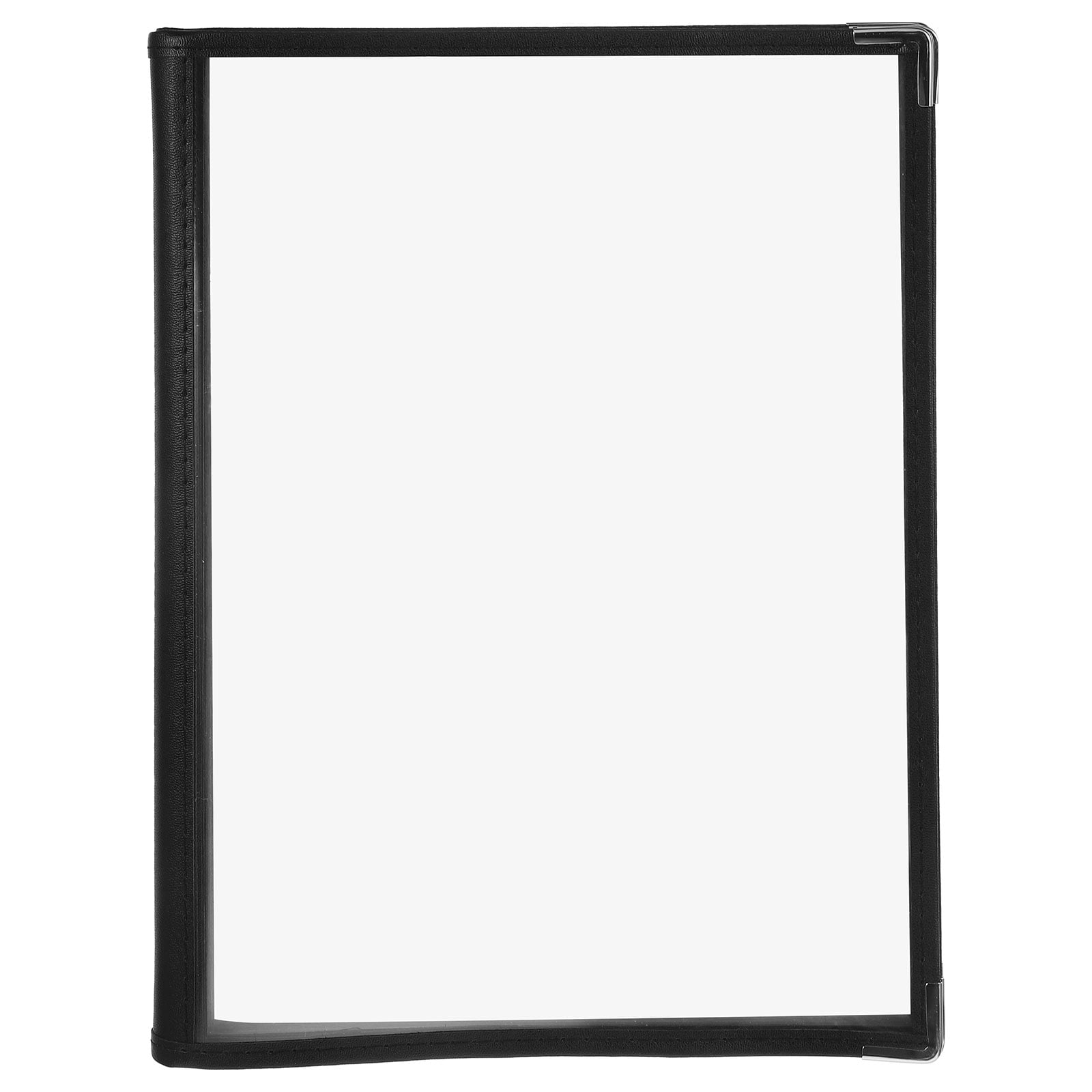 Raindrops Restaurant Menu Covers Book Transparent Ticket Holder Recipe ...
