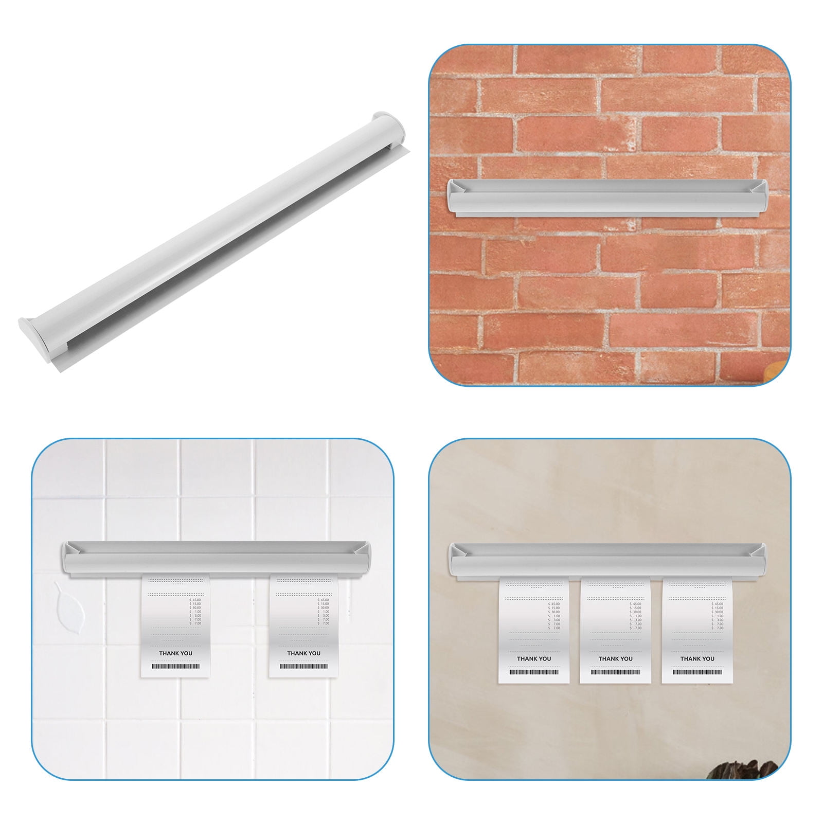 Raindrops Restaurant Order Holder Metal Receipt Holder Receipt Paper ...