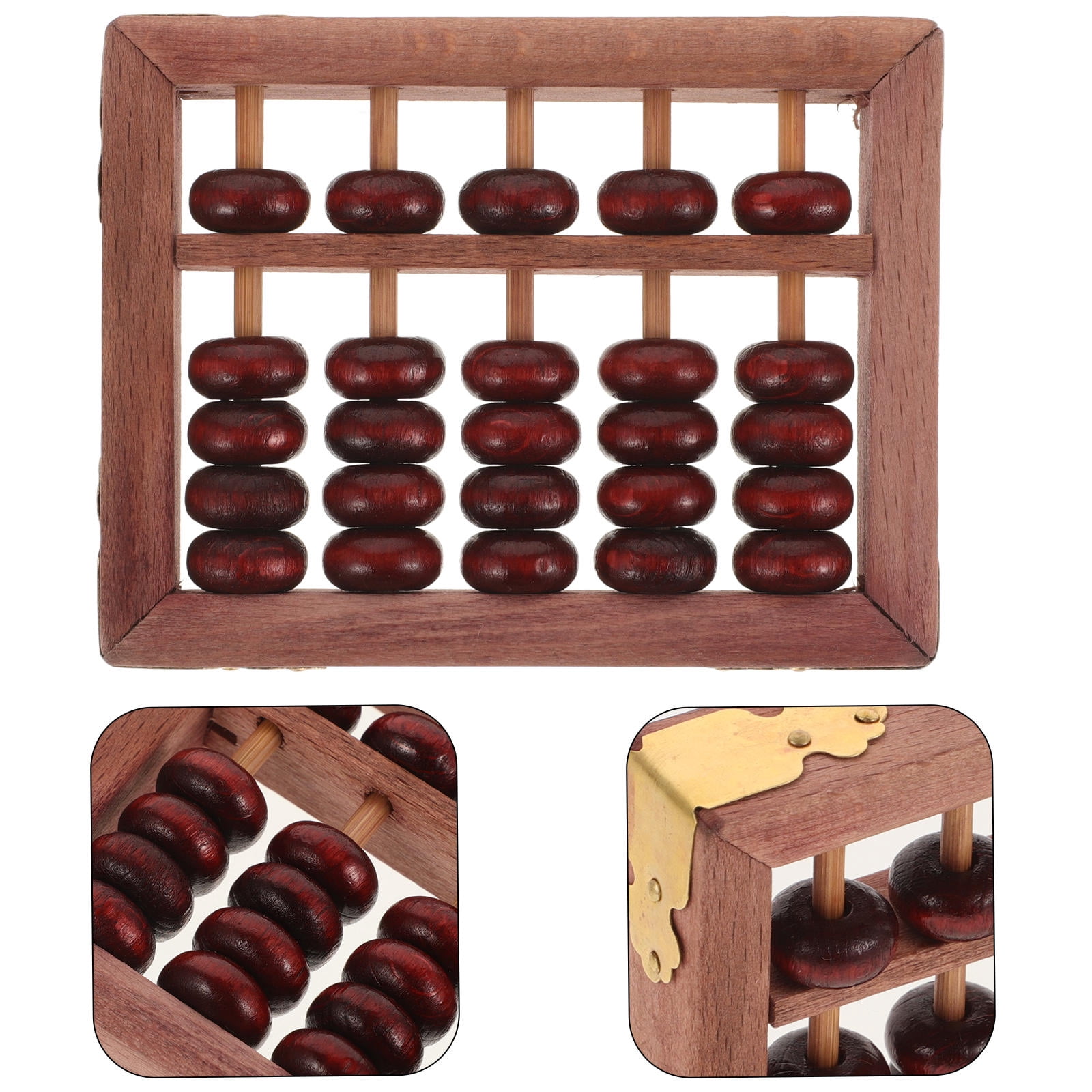 Raindrops Vintage Design Small Abacus for Toddlers Chinese Ancient ...