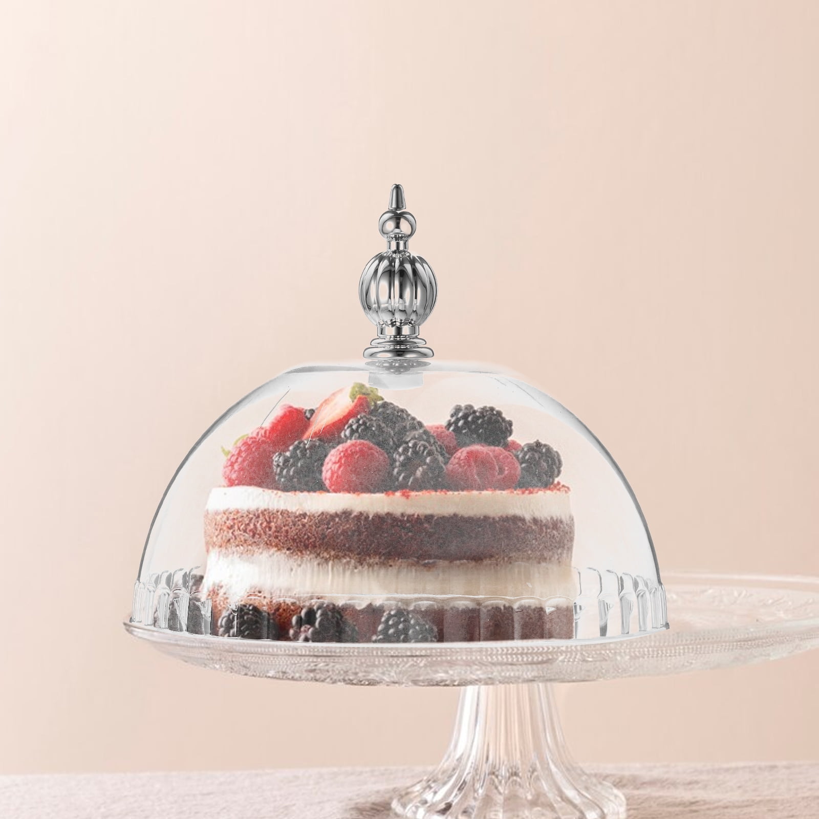 Raindrops PVC Cake Dome Cover 1Set 6.88X6.88X4.32in - Walmart.com