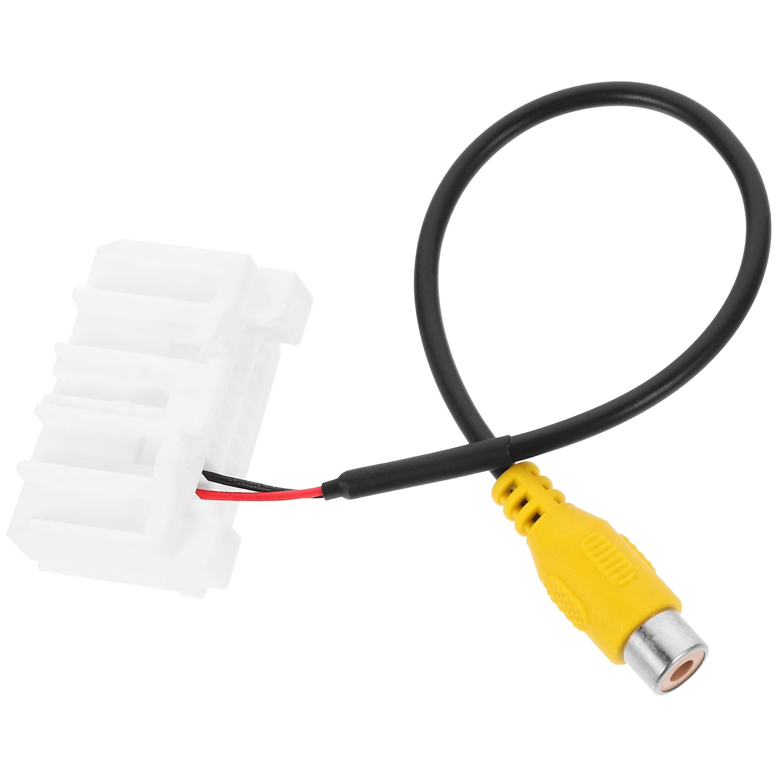 Raindrops Reverse Camera Wiring Harness RCA Stereo Adapter Rear Camera ...