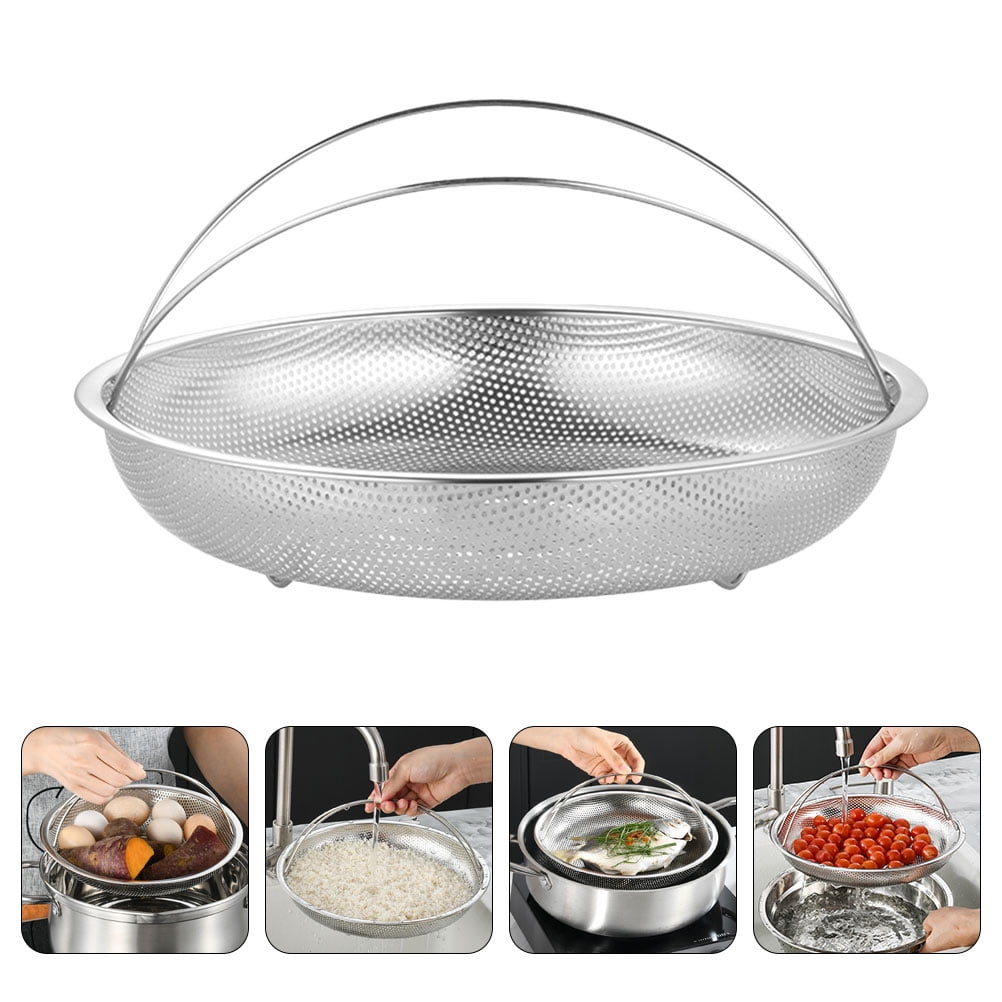 Raindrops Rice Steamer Mesh Stainless Steel Even Heating Kitchen ...