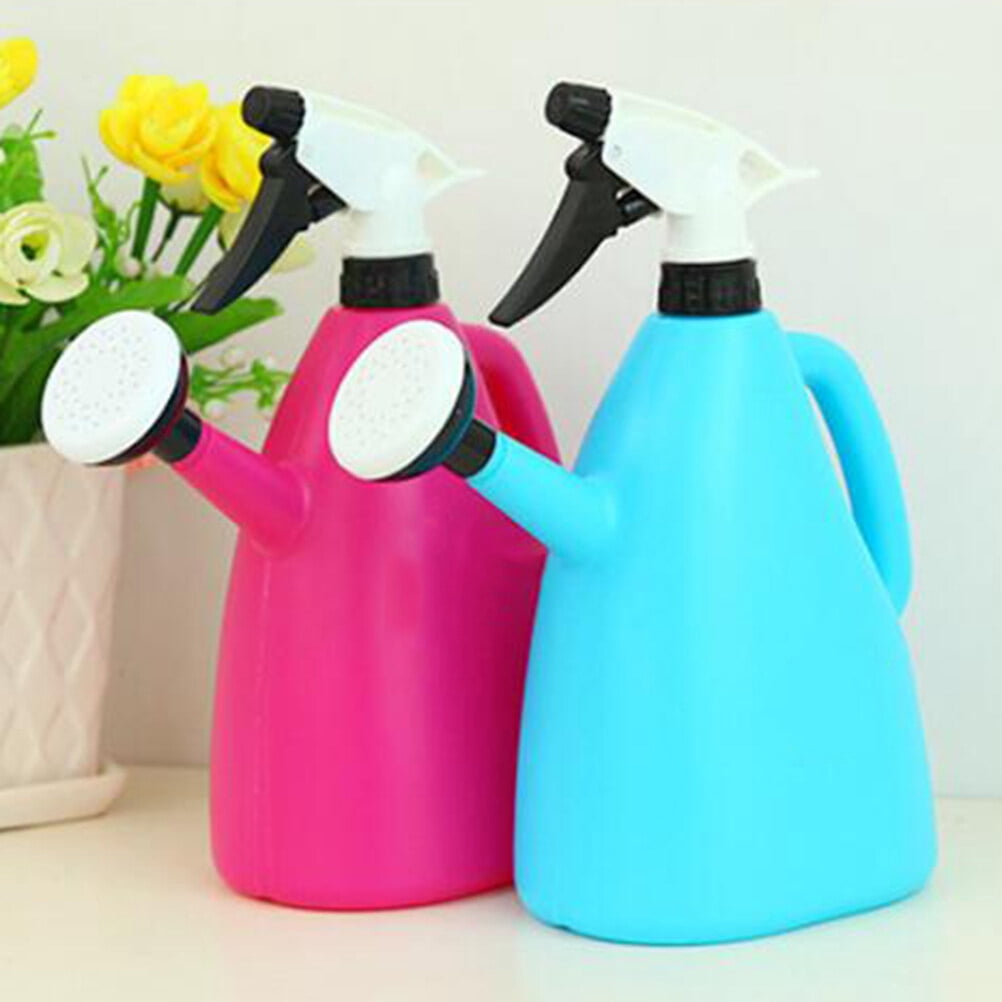Raindrops Rosy Watering Pot with Sprayer Bottle 2in1 Design for Indoor ...