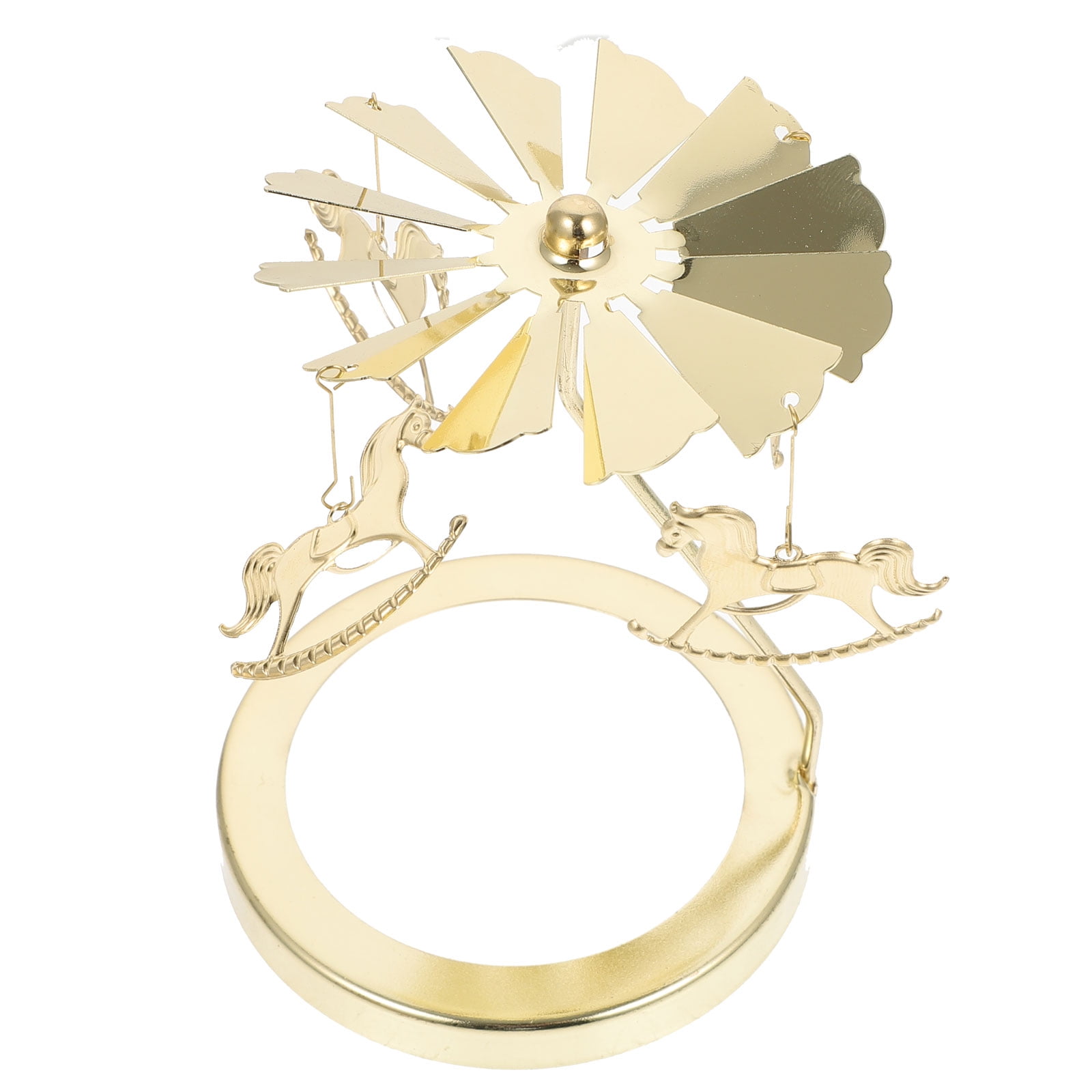 WOFASHPURET Creative Candlestick Golden 1Set 5x3.3x3.3in - Walmart.com