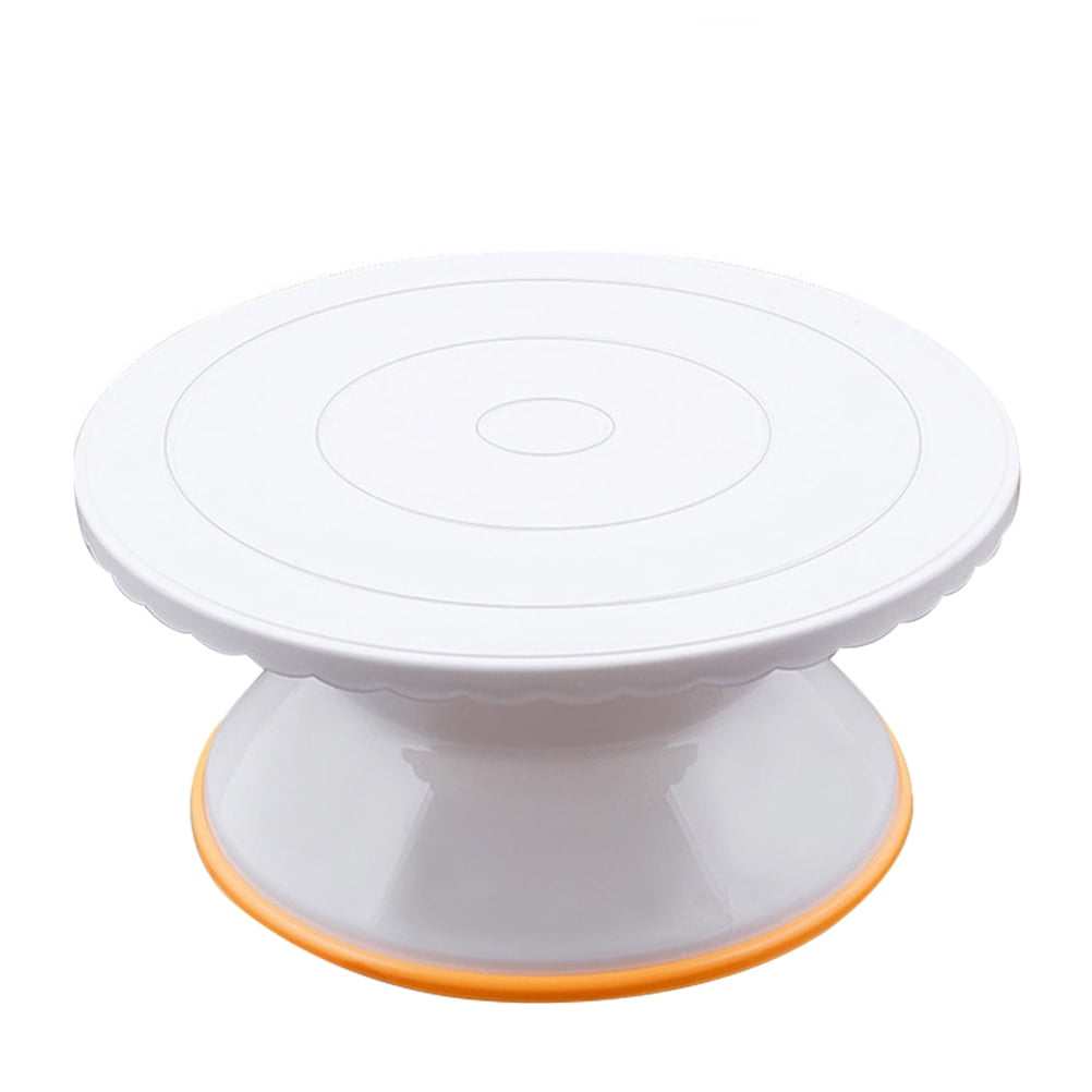 Raindrops Rotating Tray Cake Turntable Platform Rectangular Pop ...