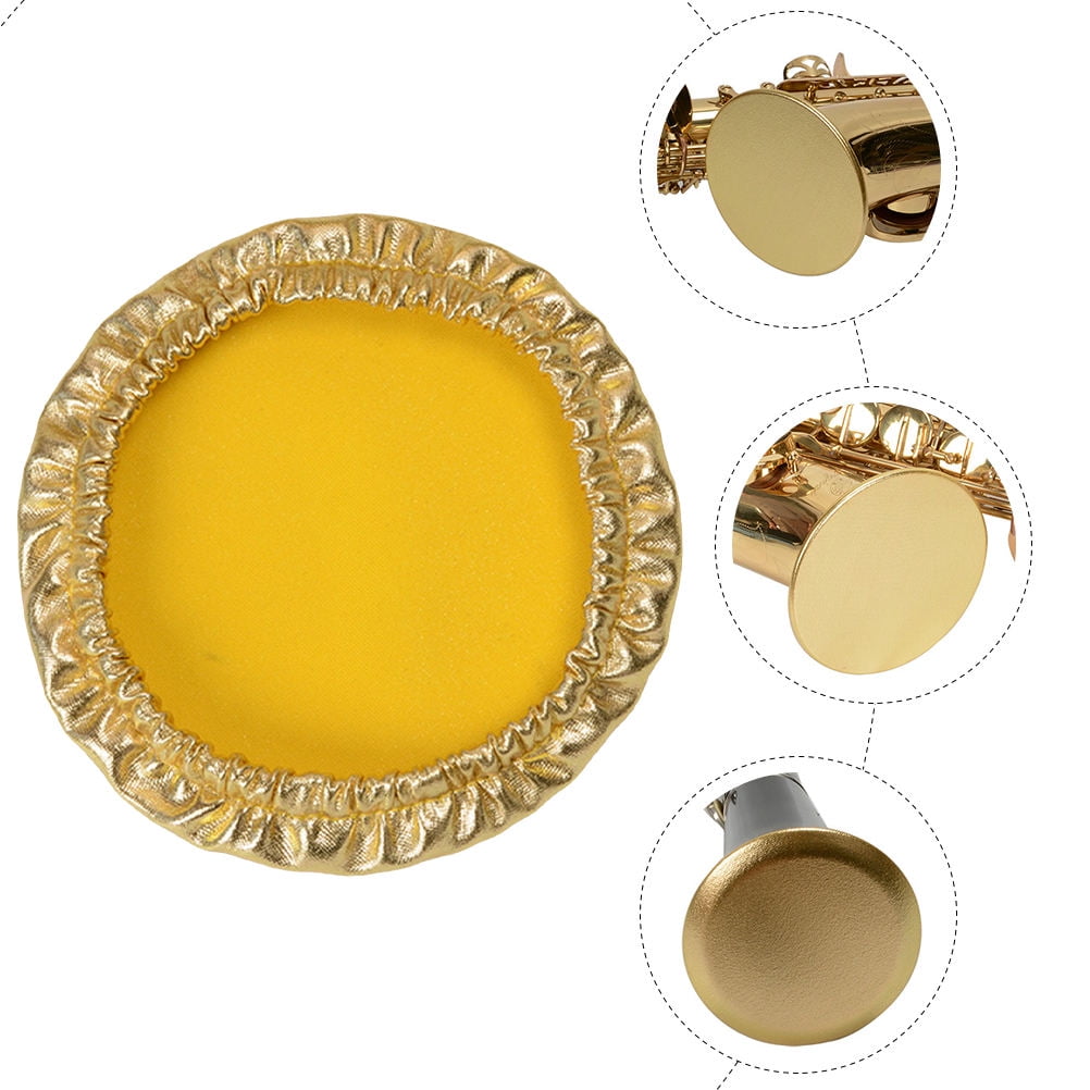 Raindrops Round Shaped Saxophone Bell Cover for Musicians' Instruments ...