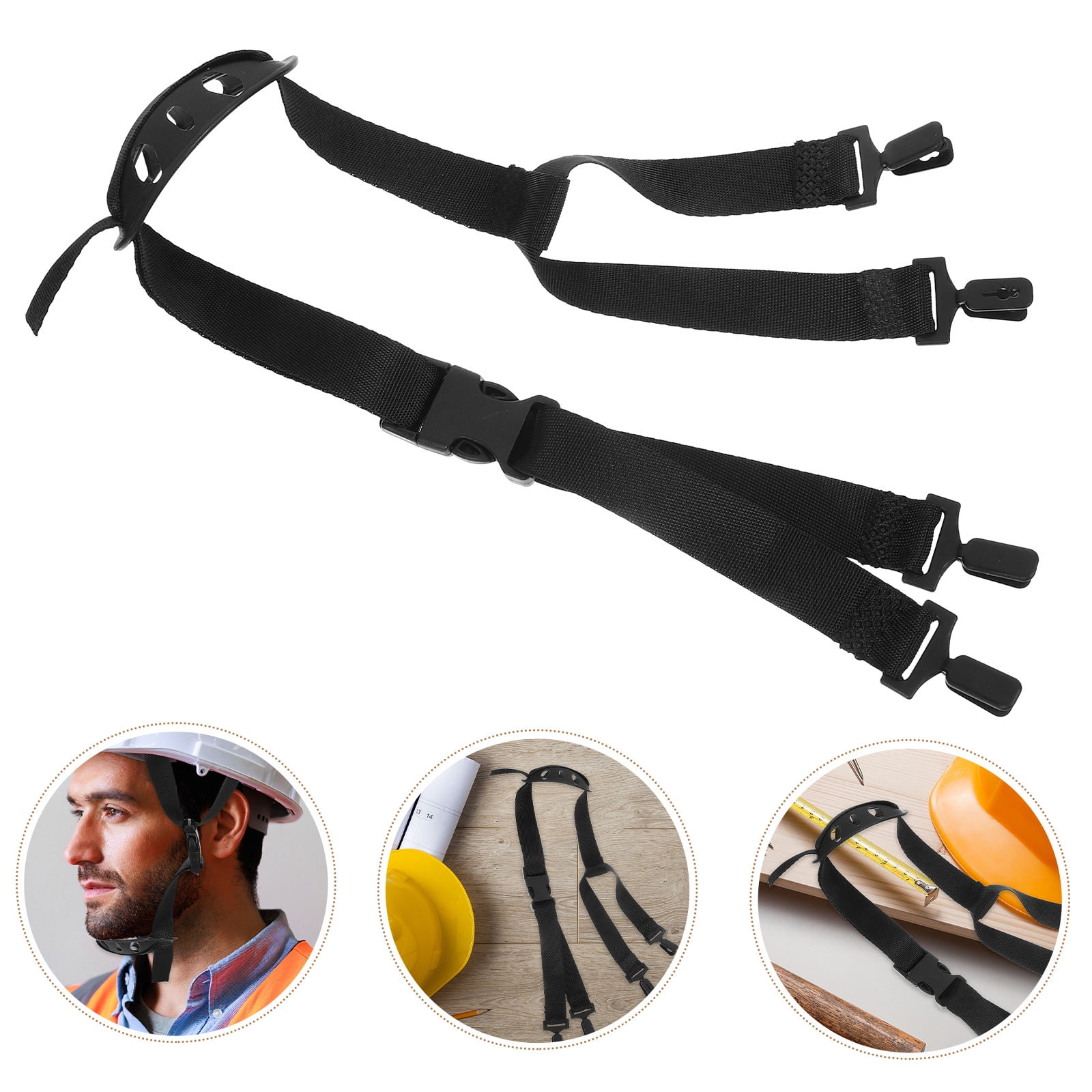 Raindrops Safety Helmet Hard Hat Chin Strap Replacement Chin Strap for Construction Worker Hard ...