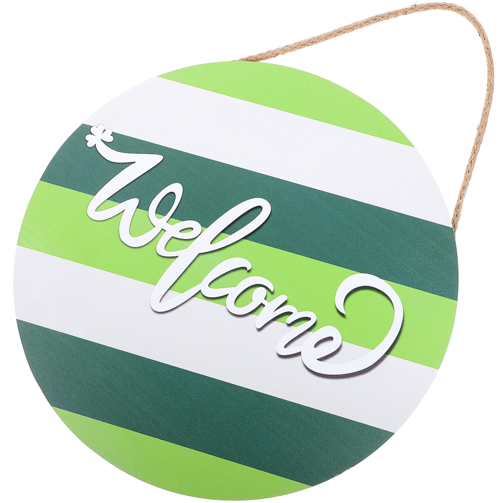 Raindrops St Patricks Day Welcome Sign with Clear Printing and Smooth ...