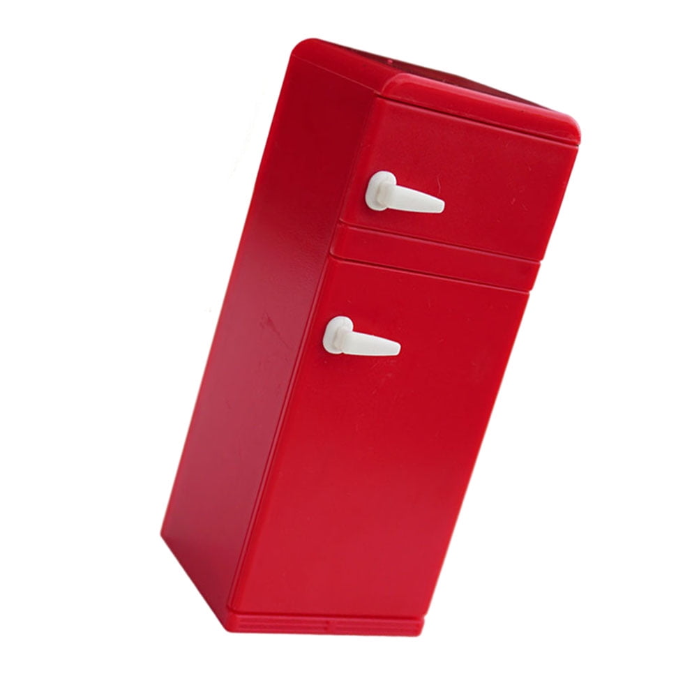 Raindrops Scale Mini Fridge For Dollhouses Fun Housework Awareness Game ...
